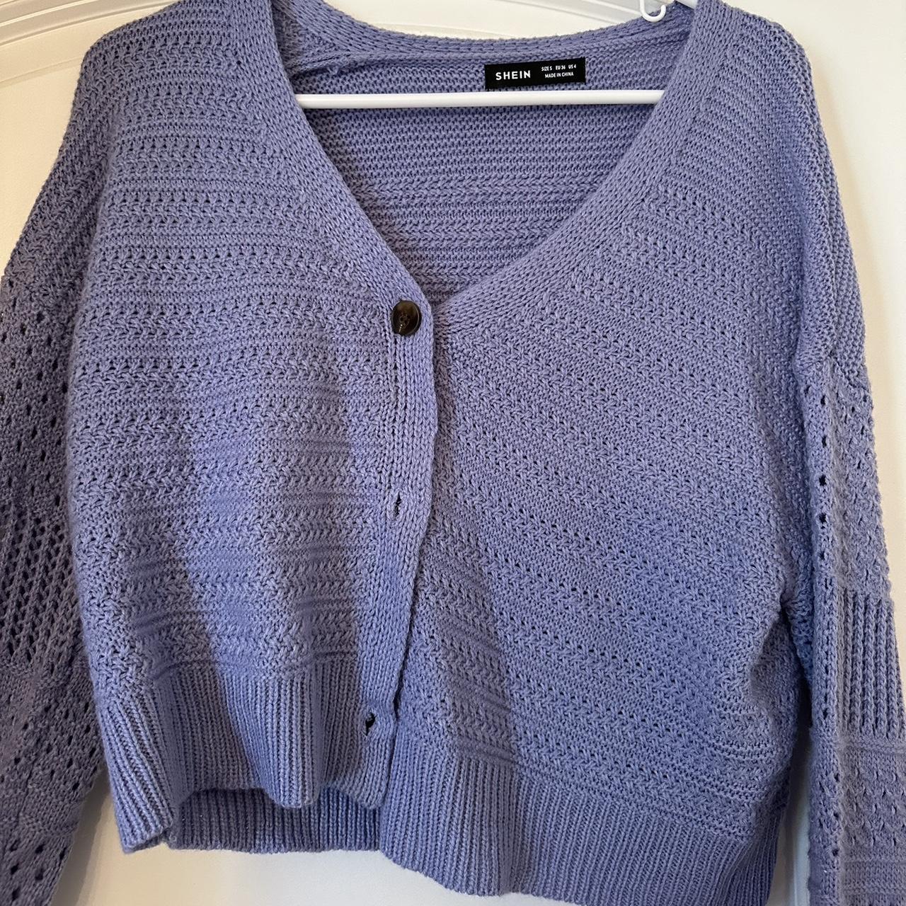 shein cardigan, worn once - Depop