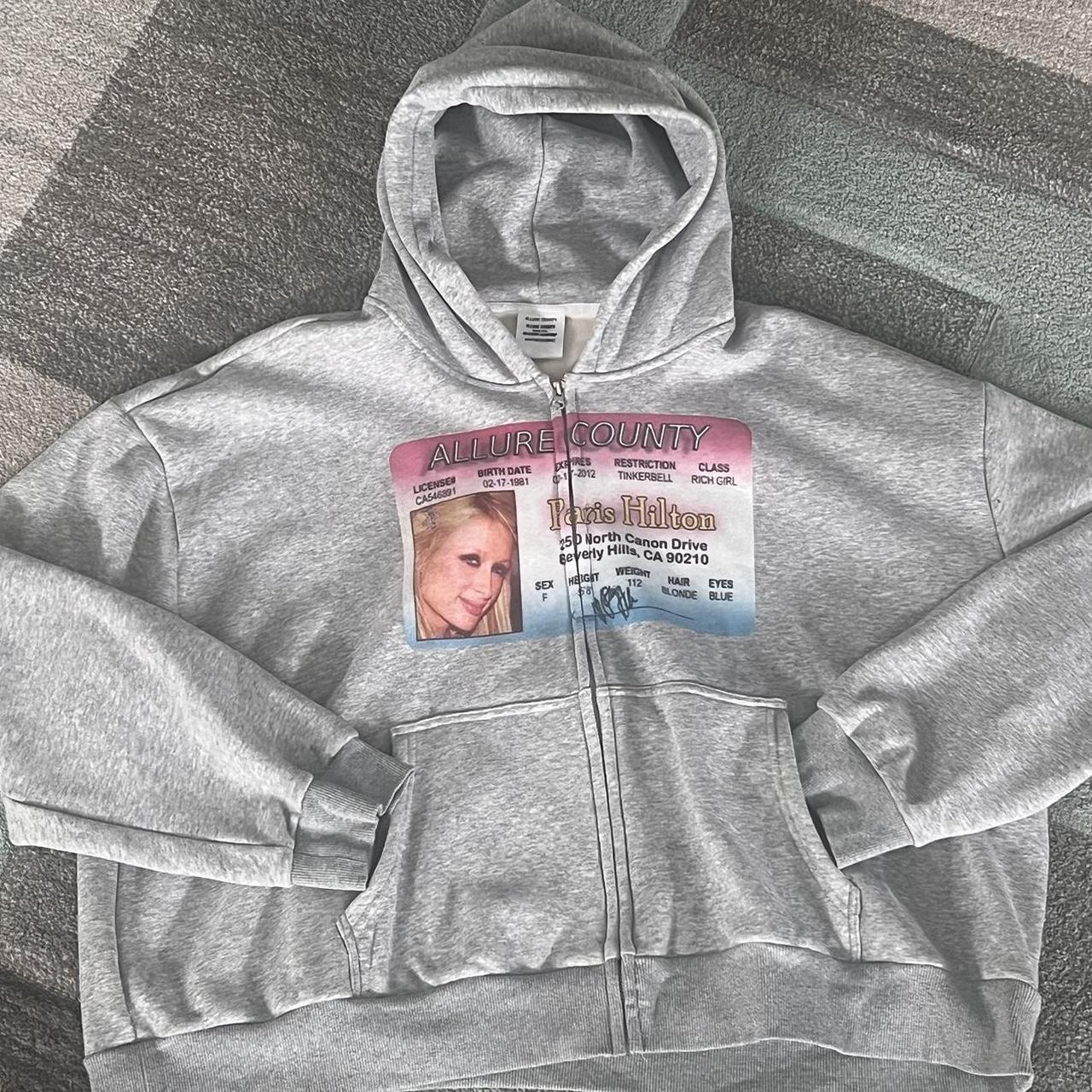 Allure county Paris Hilton Jacket Cropped Fit Never... - Depop