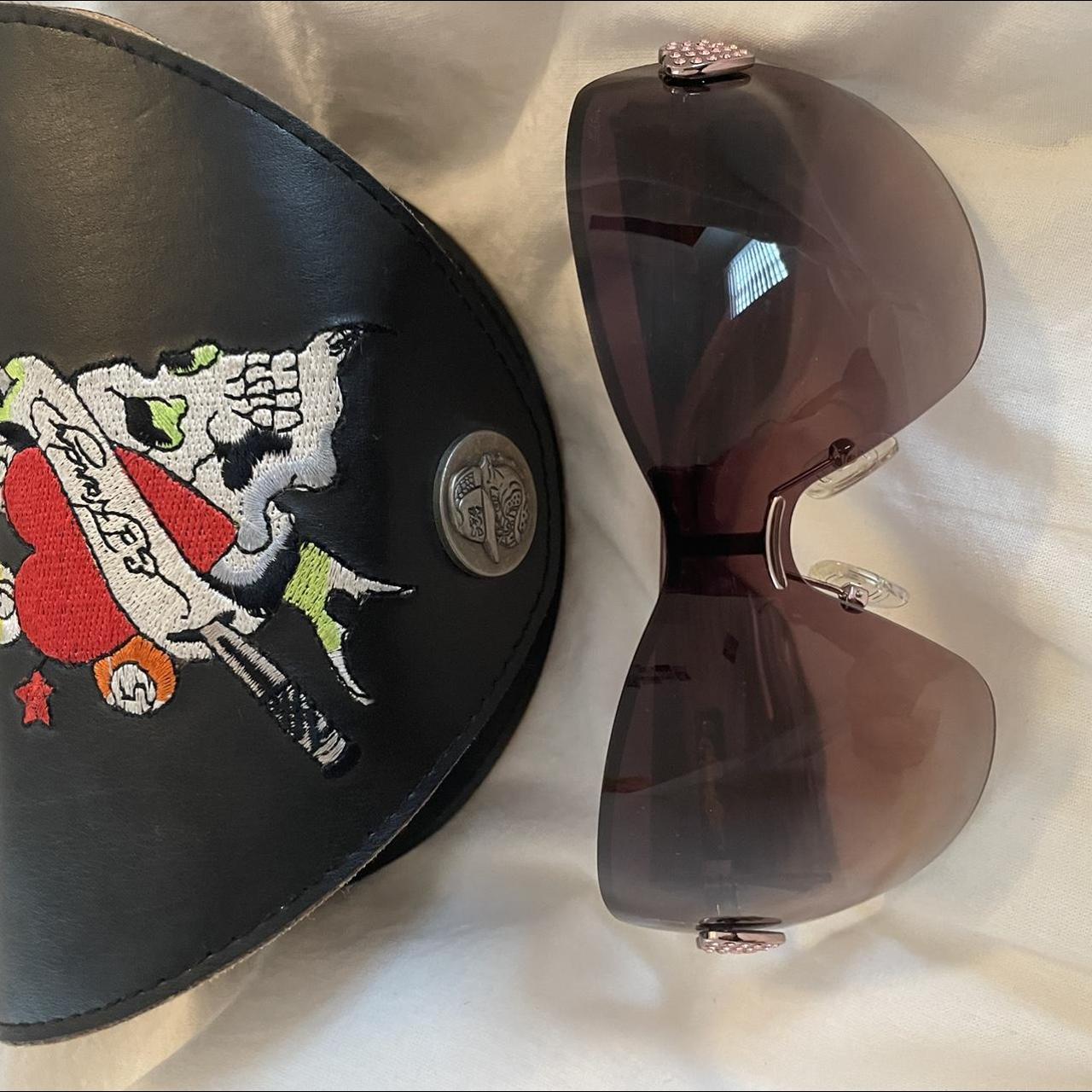 Ed Hardy Women's Sunglasses | Depop