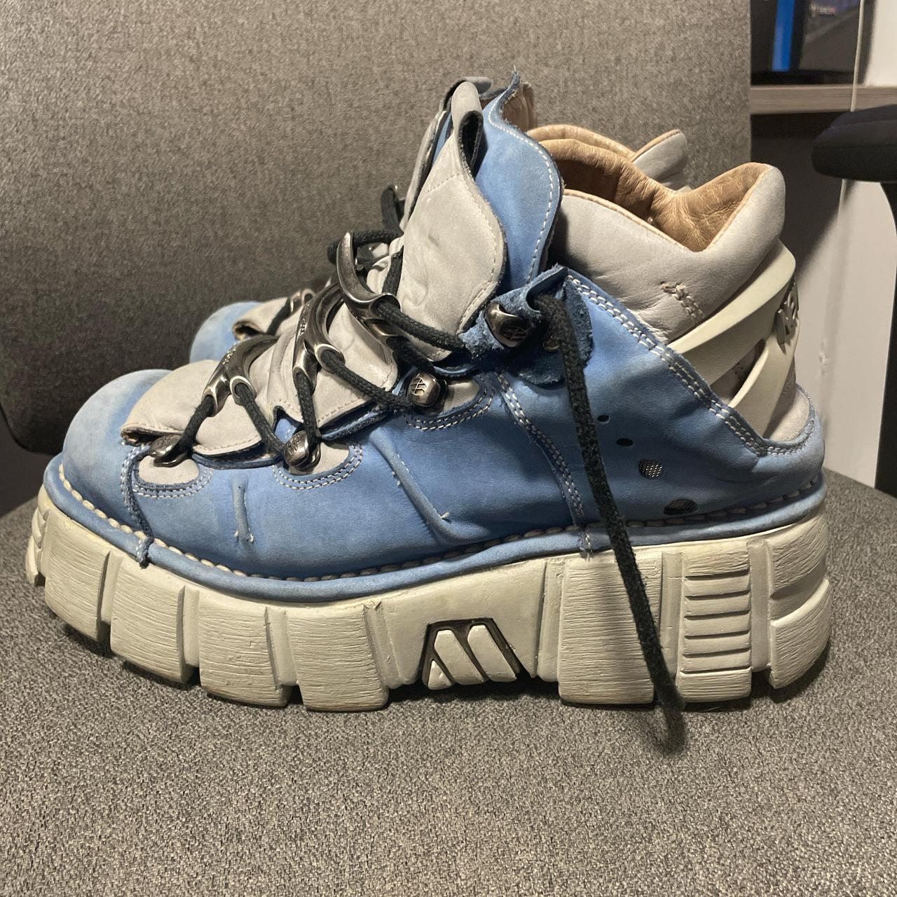 new rock m106 platform shoes colour:... - Depop