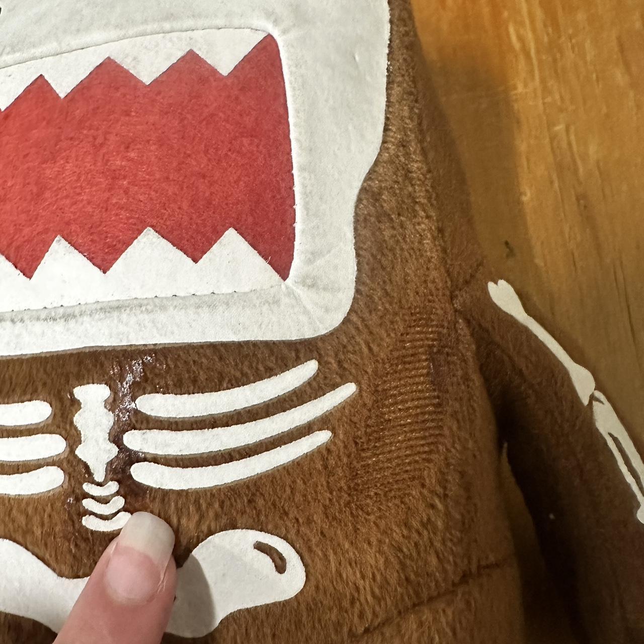 rare deadstock domo skeleton plush 🩻 -in good... | Depop