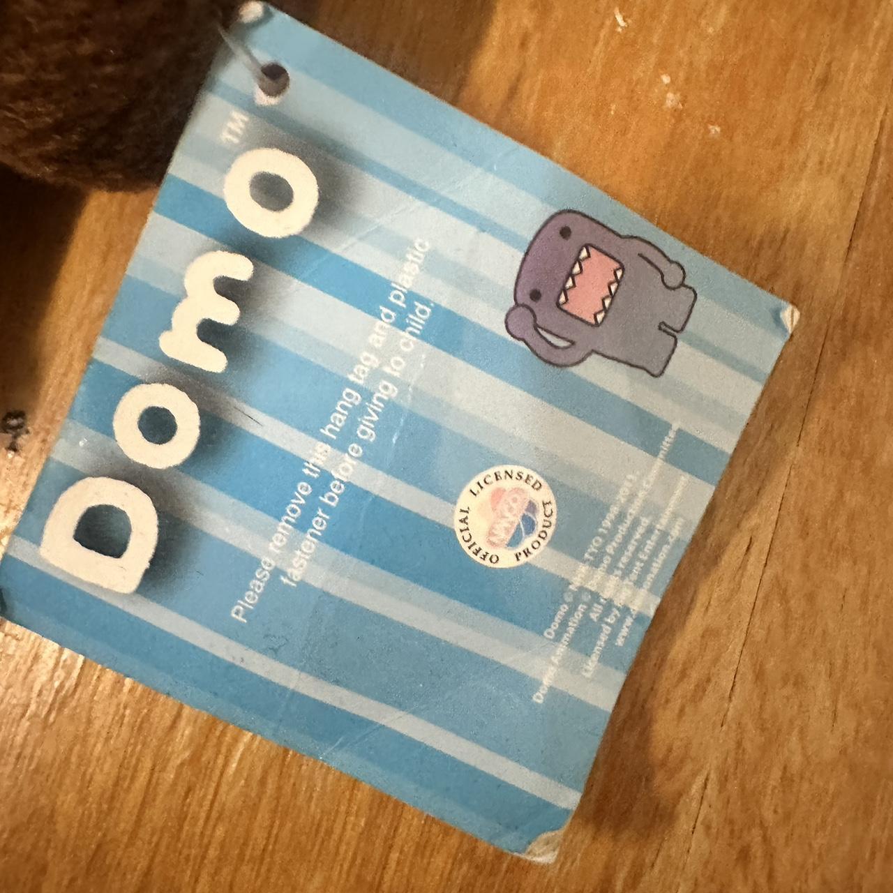 rare deadstock domo skeleton plush 🩻 -in good... | Depop