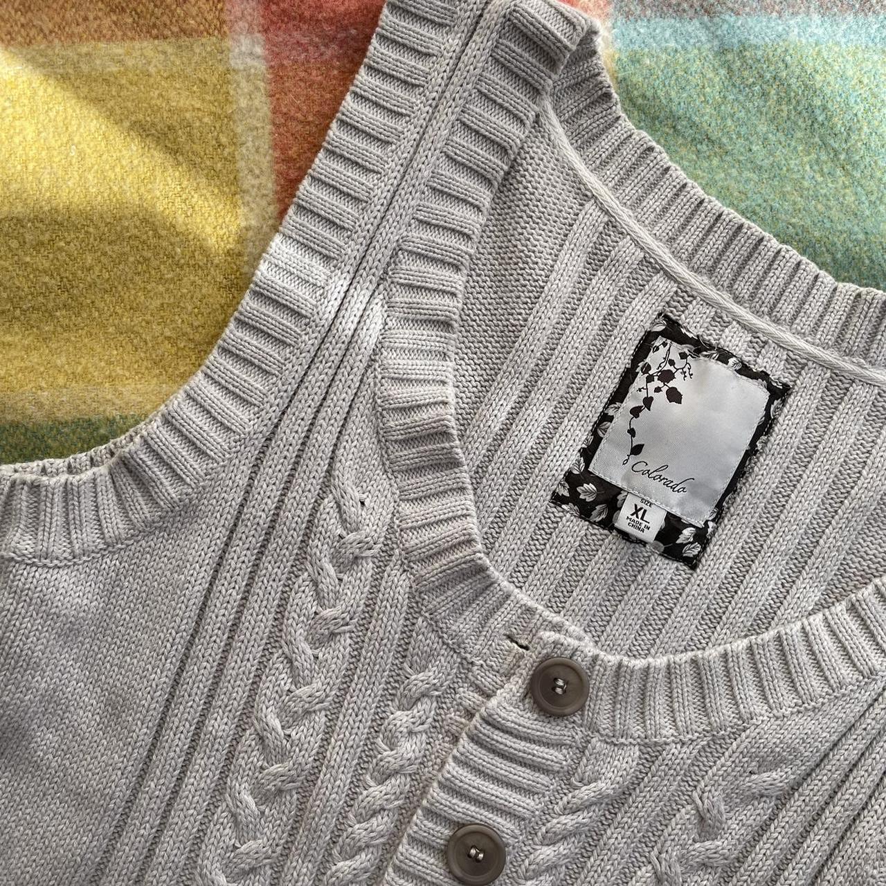 Colorado Knit Vest Size: small XL Fibre:... - Depop