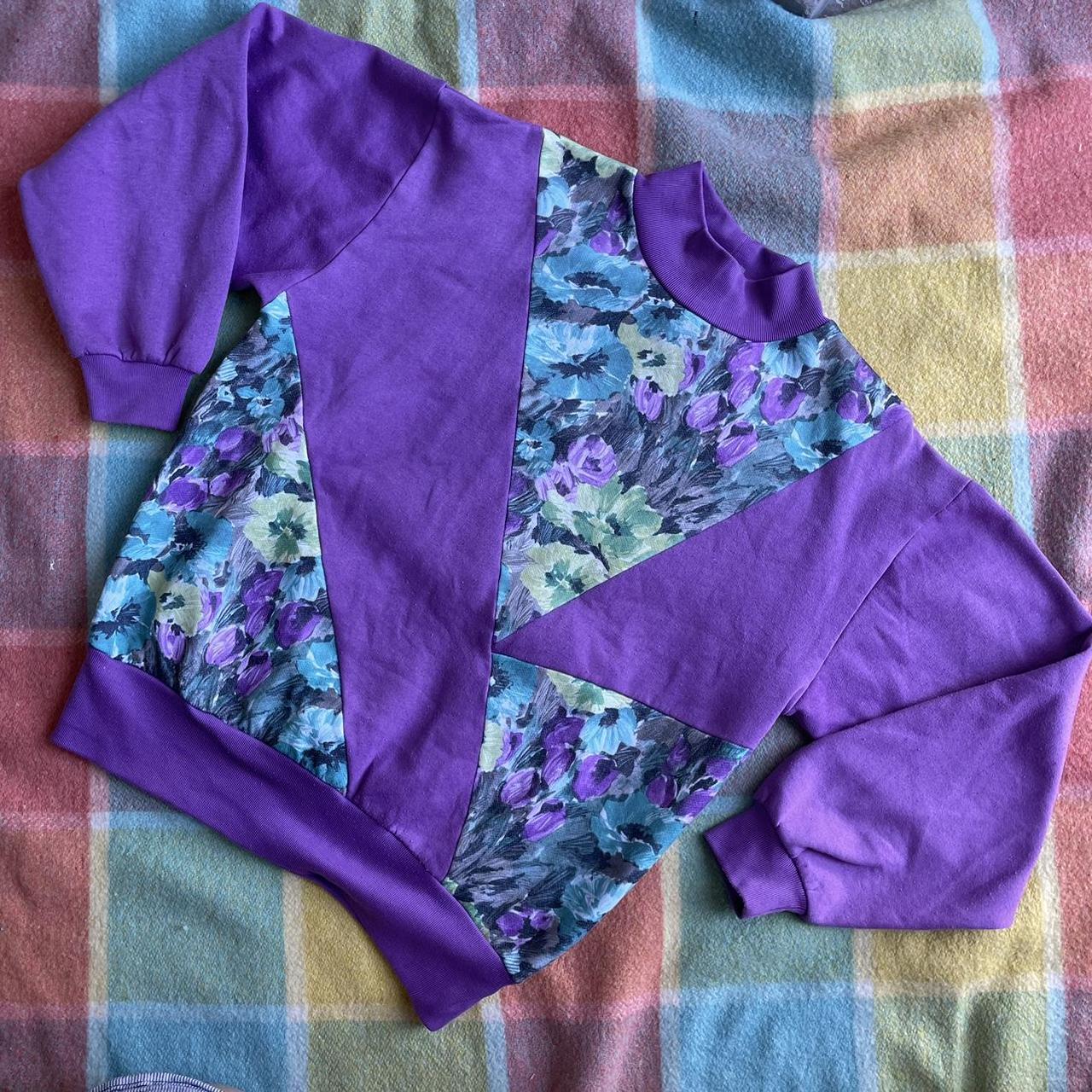 Vintage Homemade Jumper Light pilling Size S/M see... - Depop