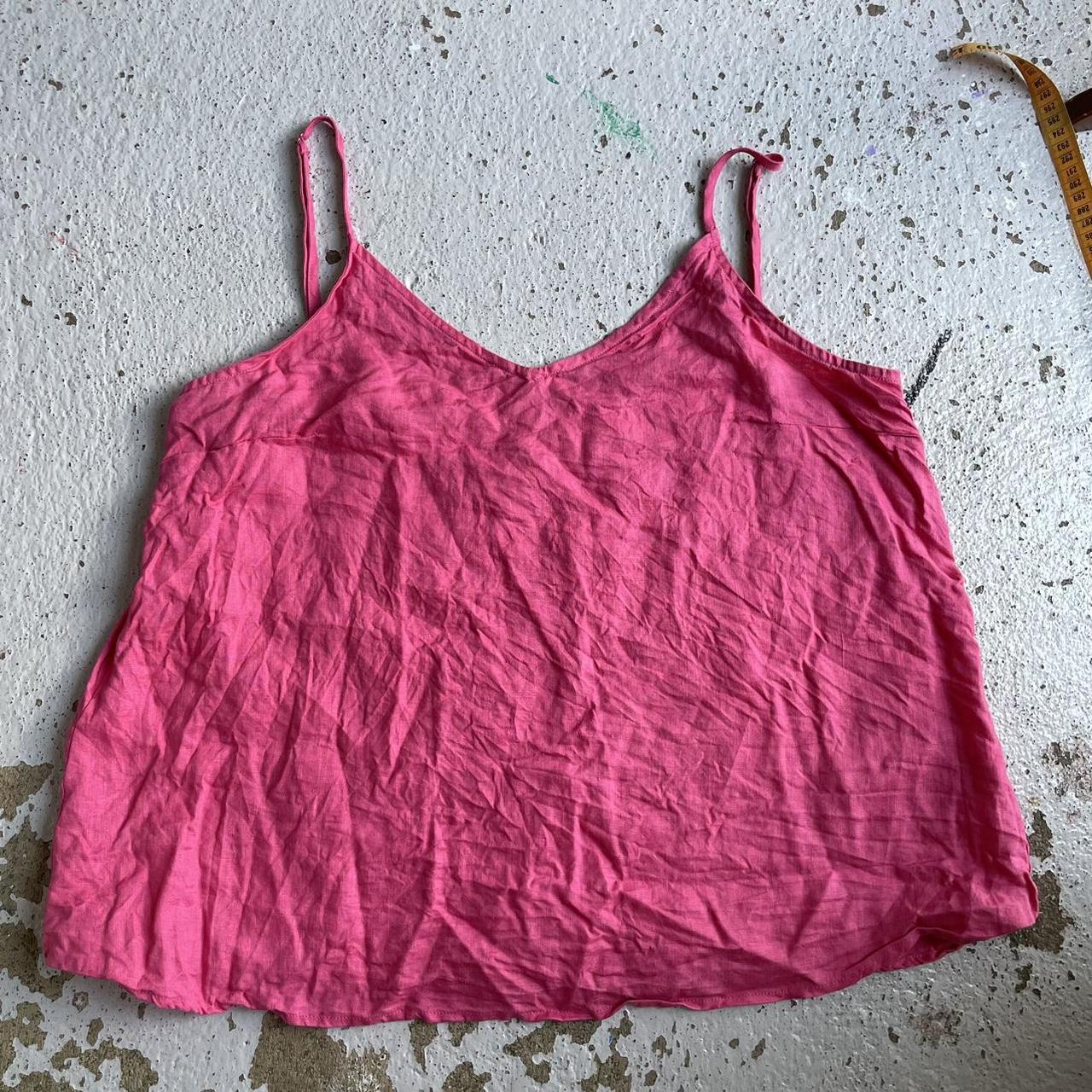 Adorne Tank Top Women 16 Pink Spaghetti Strap... - Depop