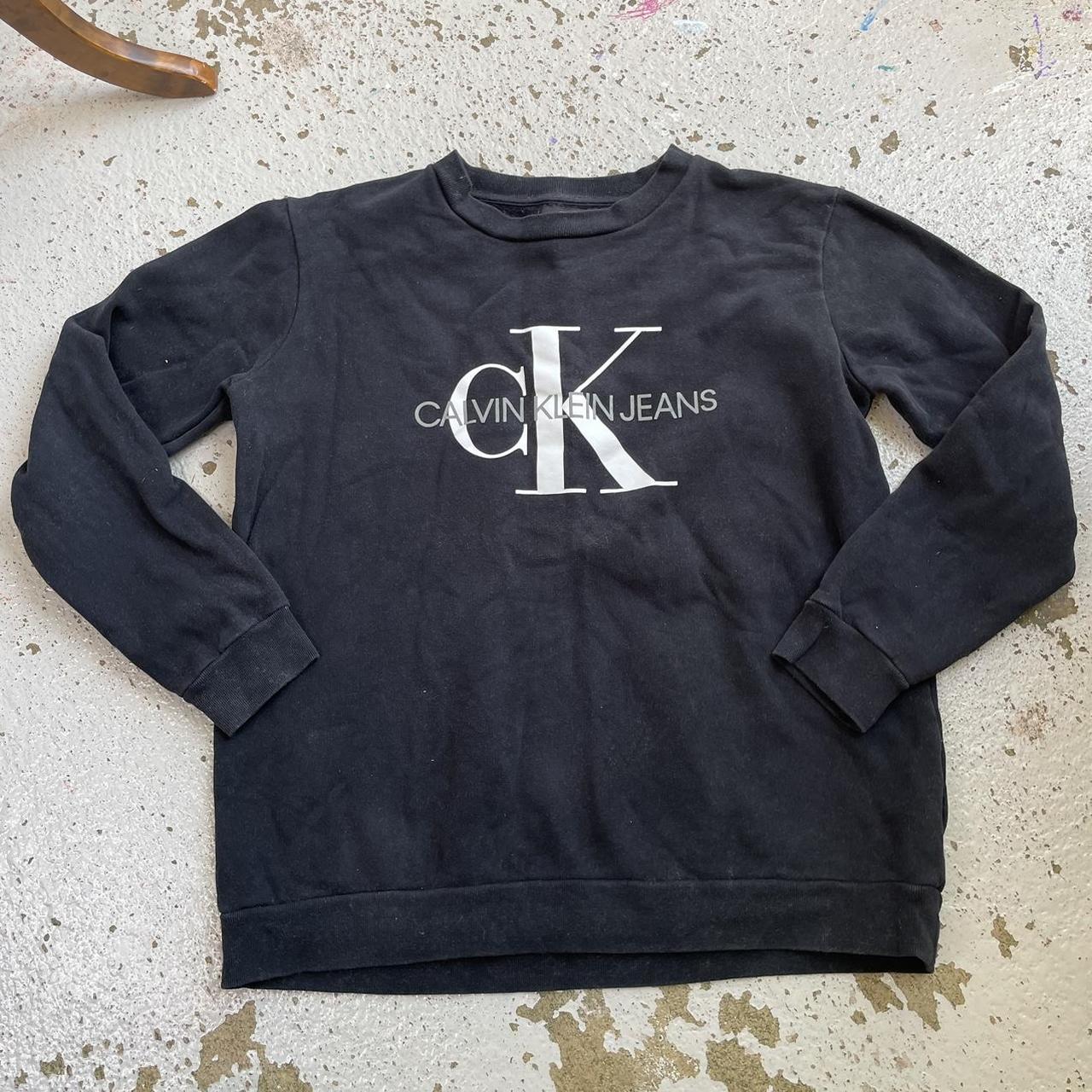 Calvin Klein Jeans Crew Neck Pullover Jumper Men... - Depop