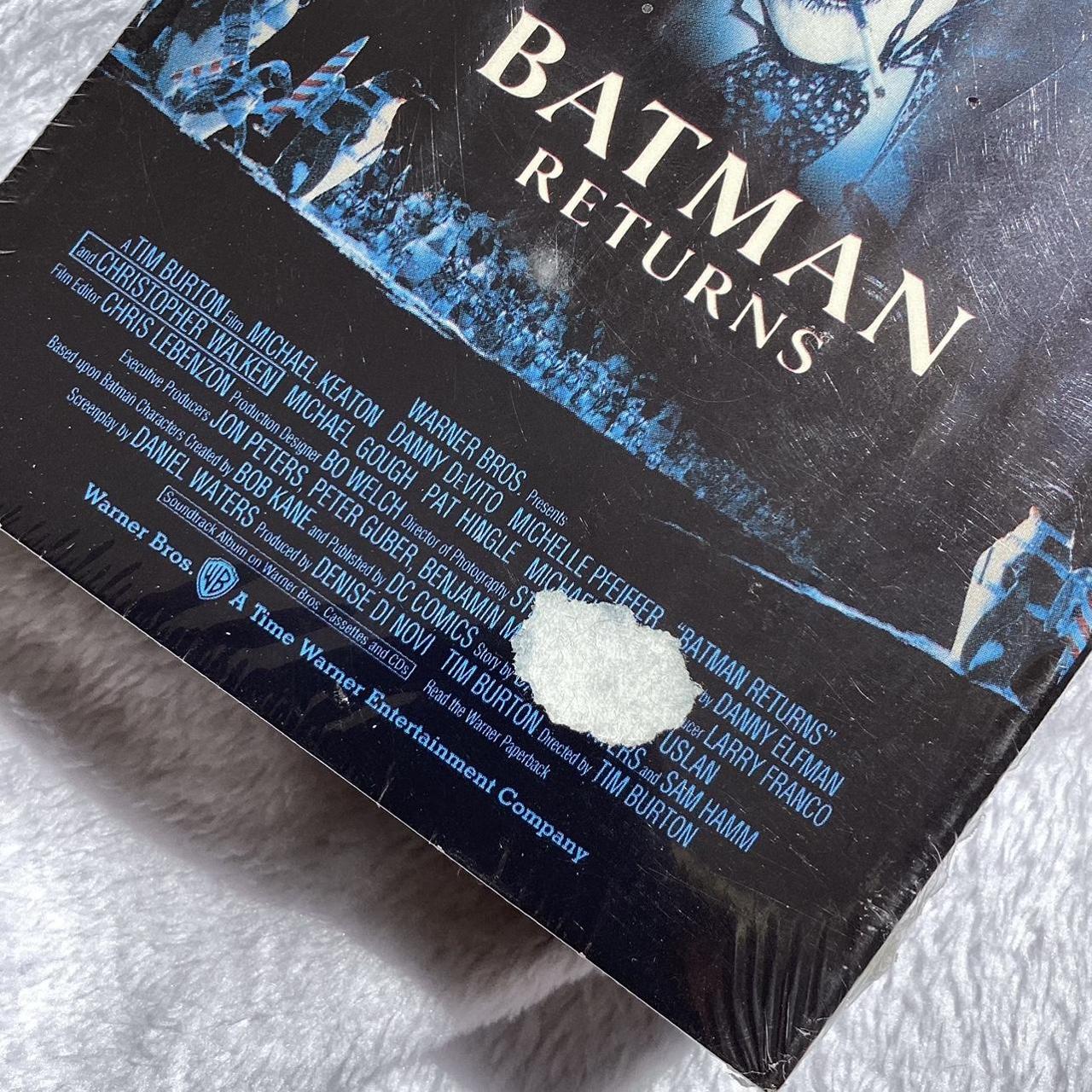 Vintage 1992 Batman returns VHS tape sealed -... | Depop