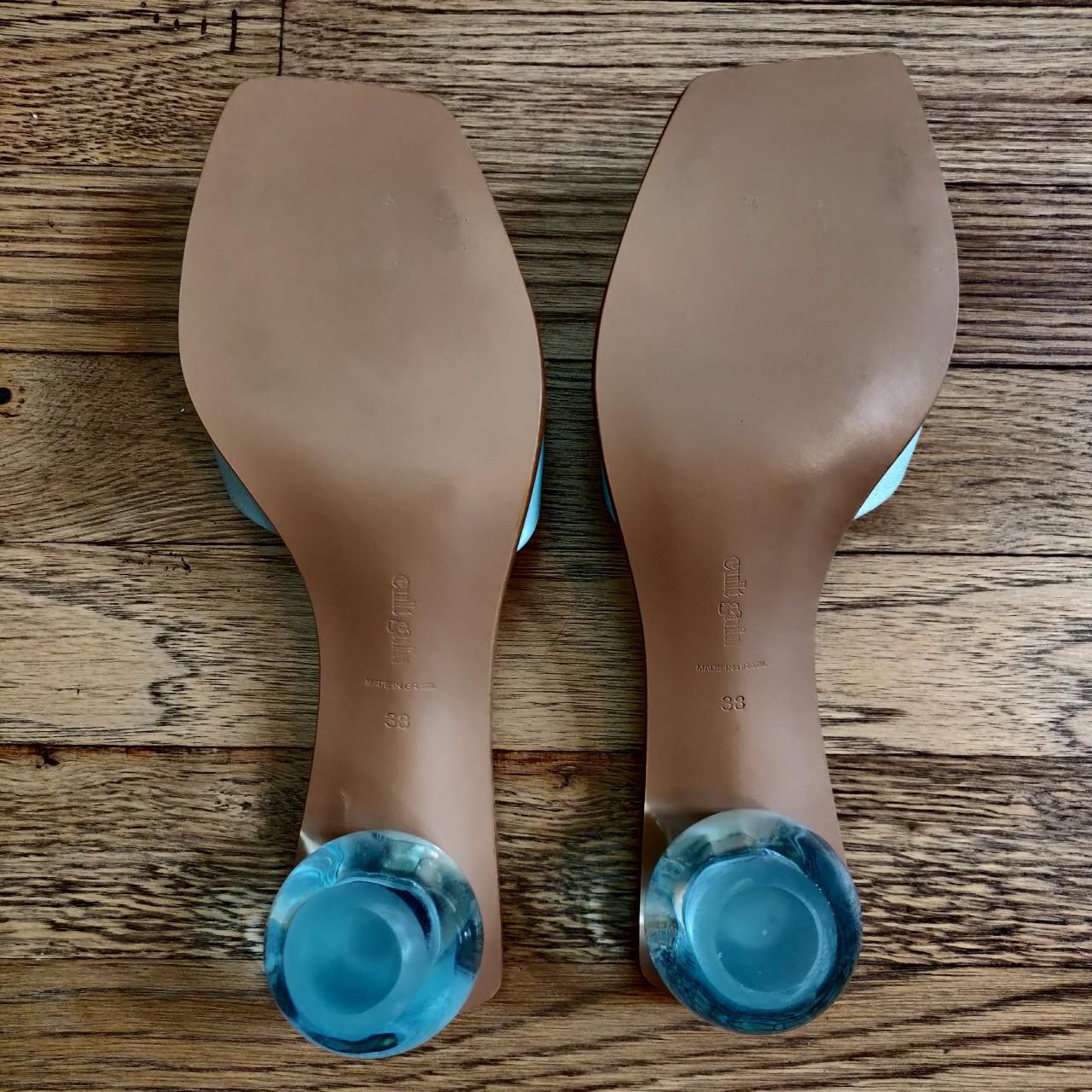 Gorgeous Cult Gaia slides with jewel acrylic... - Depop