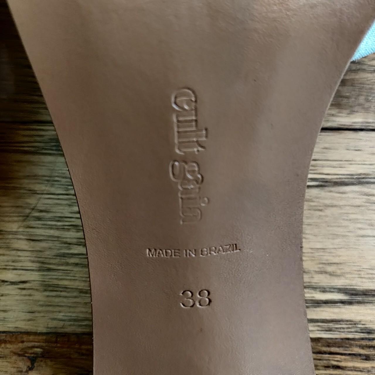 Gorgeous Cult Gaia slides with jewel acrylic... - Depop