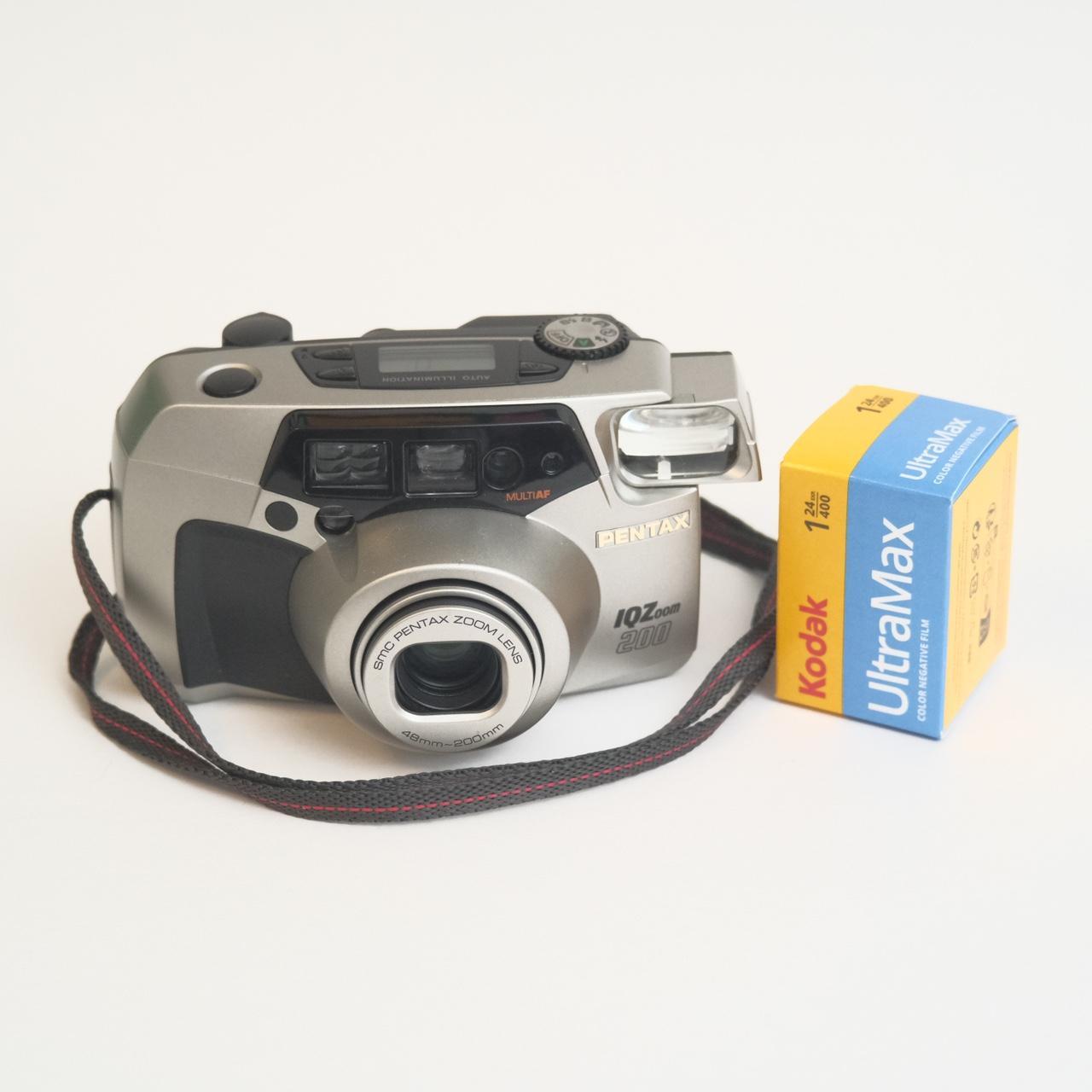 Pentax IQZoom 200 35mm Point and Shoot Film... | Depop
