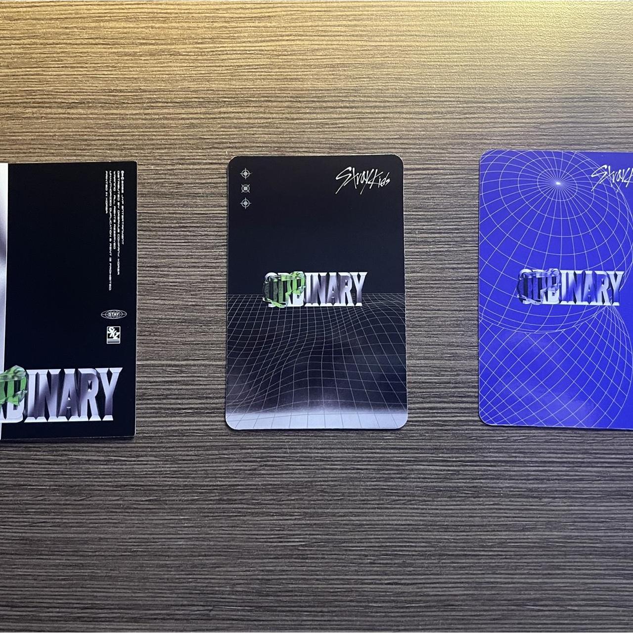 wtt stray kids oddinary pc’s! availability: -... - Depop