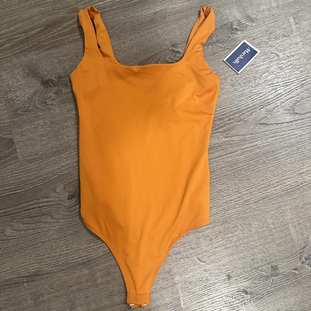 marshall’s orange bodysuit never worn - Depop