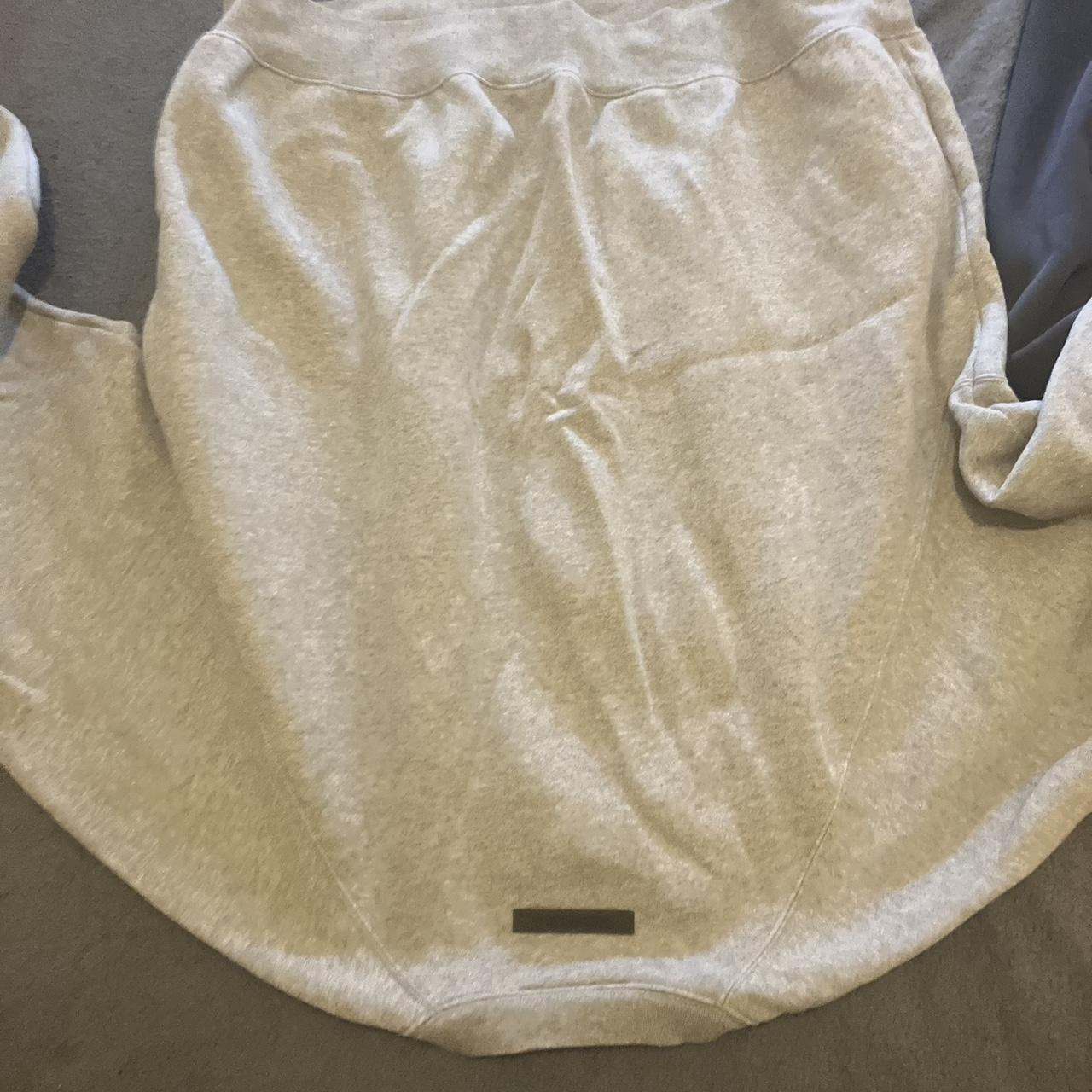 ESSENTIALS JUMPER MEDIUM DARK HEATHER - Depop