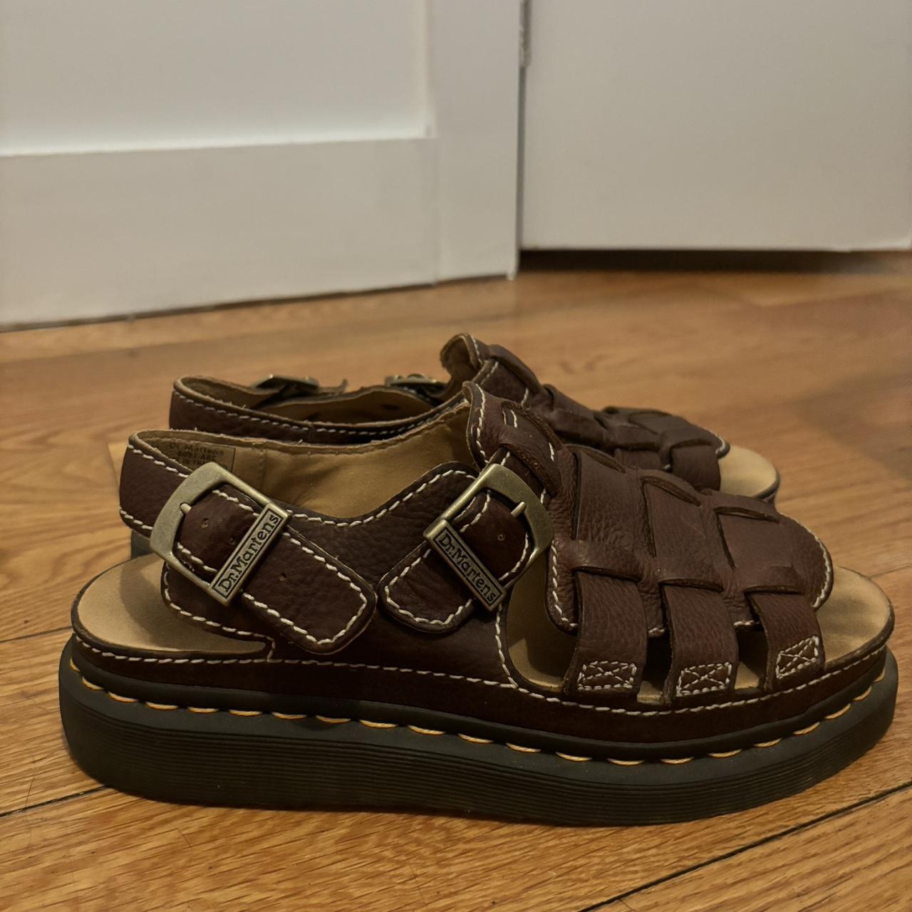 doc martens vintage fisherman sandals #docmartins... | Depop