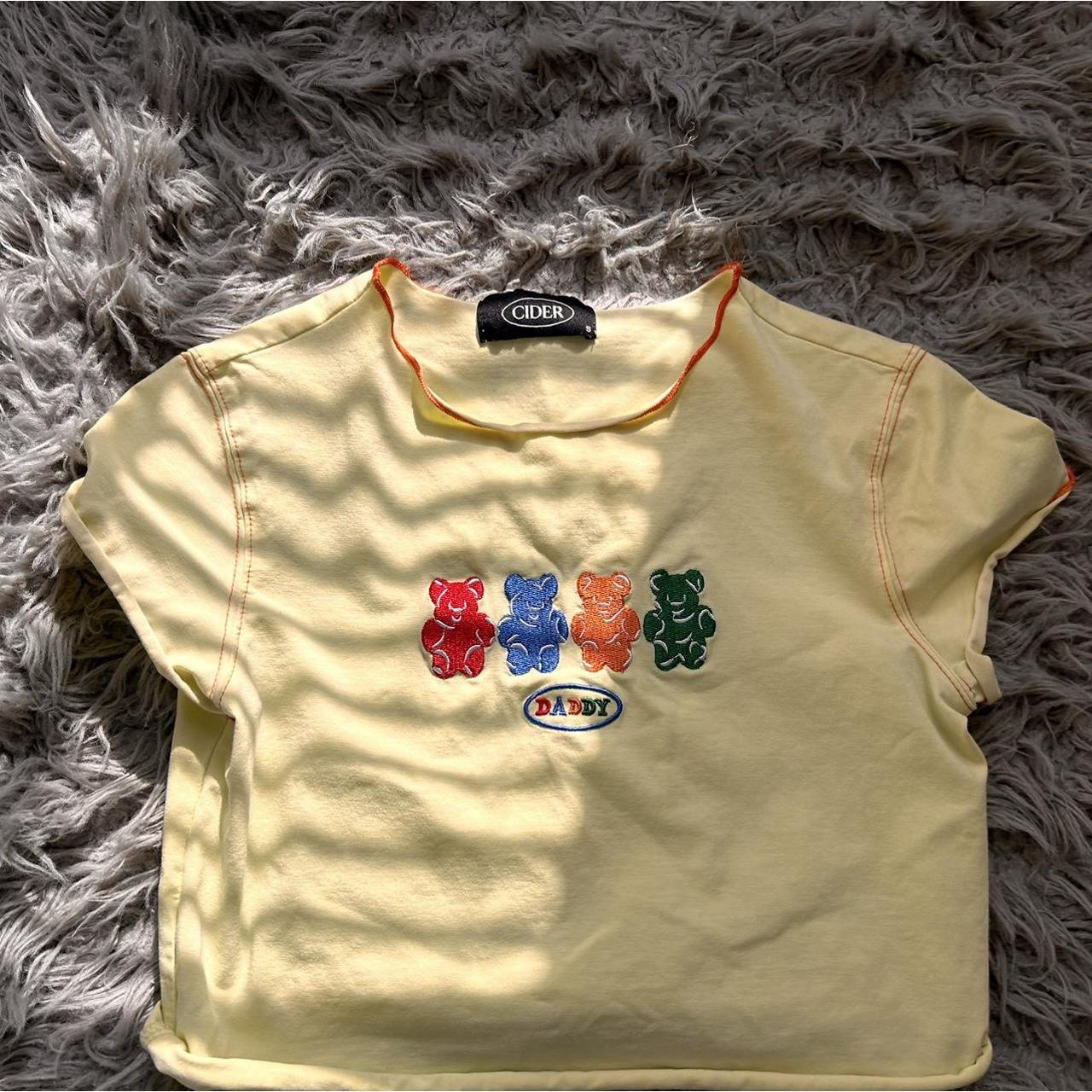 Kidcore gummy bear baby tee from cider! 🧸 #kidcore... - Depop