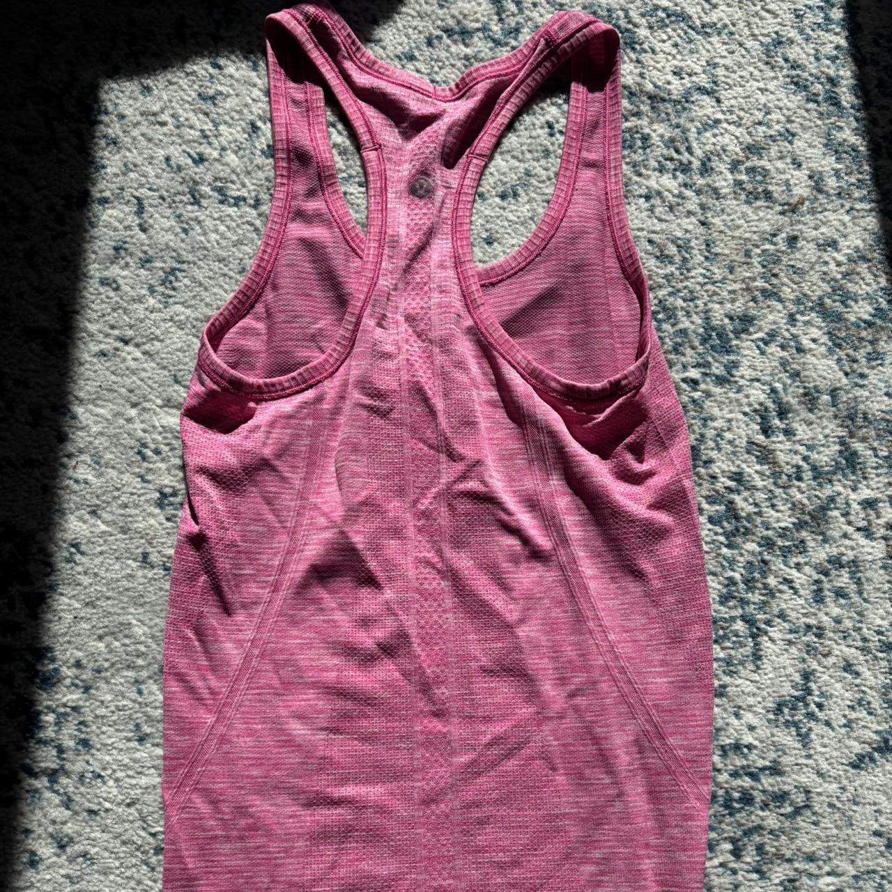 Lululemon pink workout tank! I cut the tag out but... | Depop