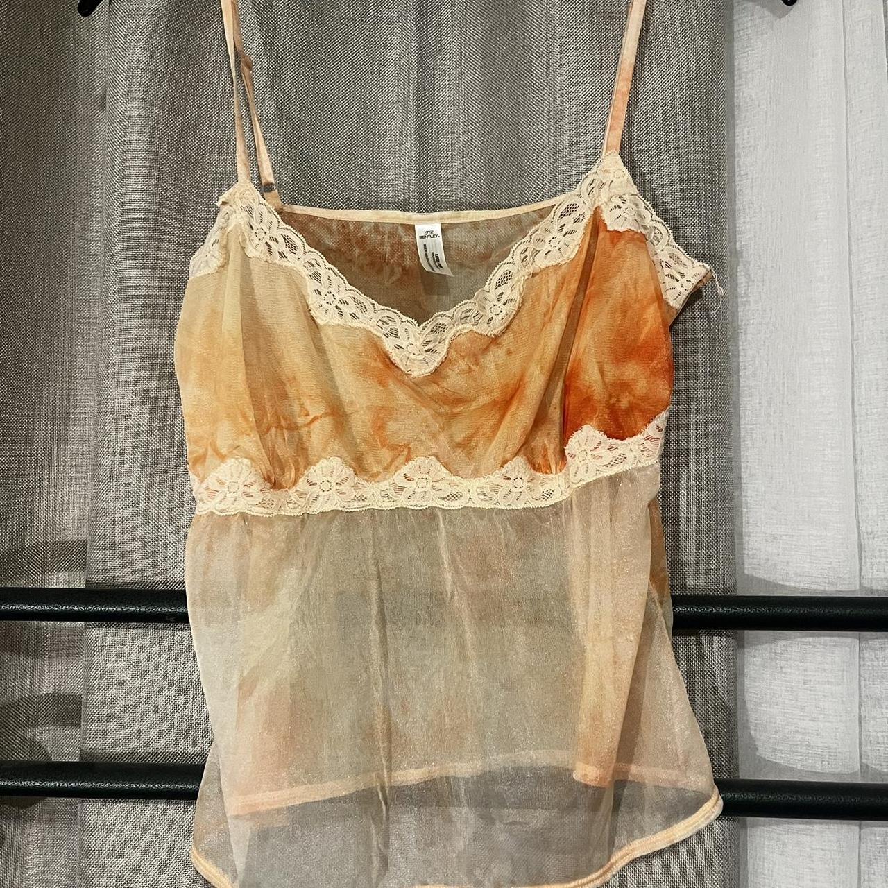 Cute mesh tank - Depop