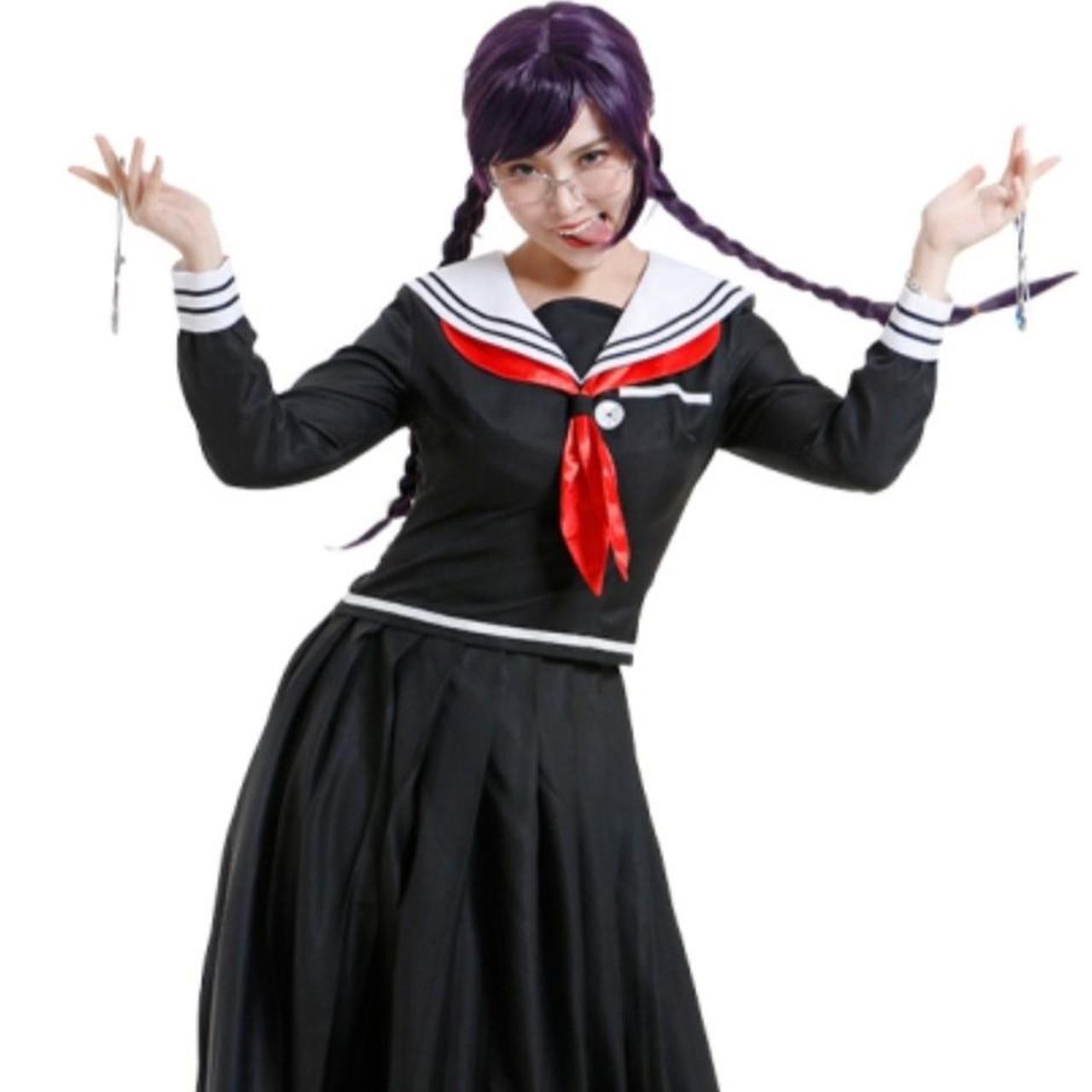 miccostumes toko fukawa sailor unniform from... - Depop