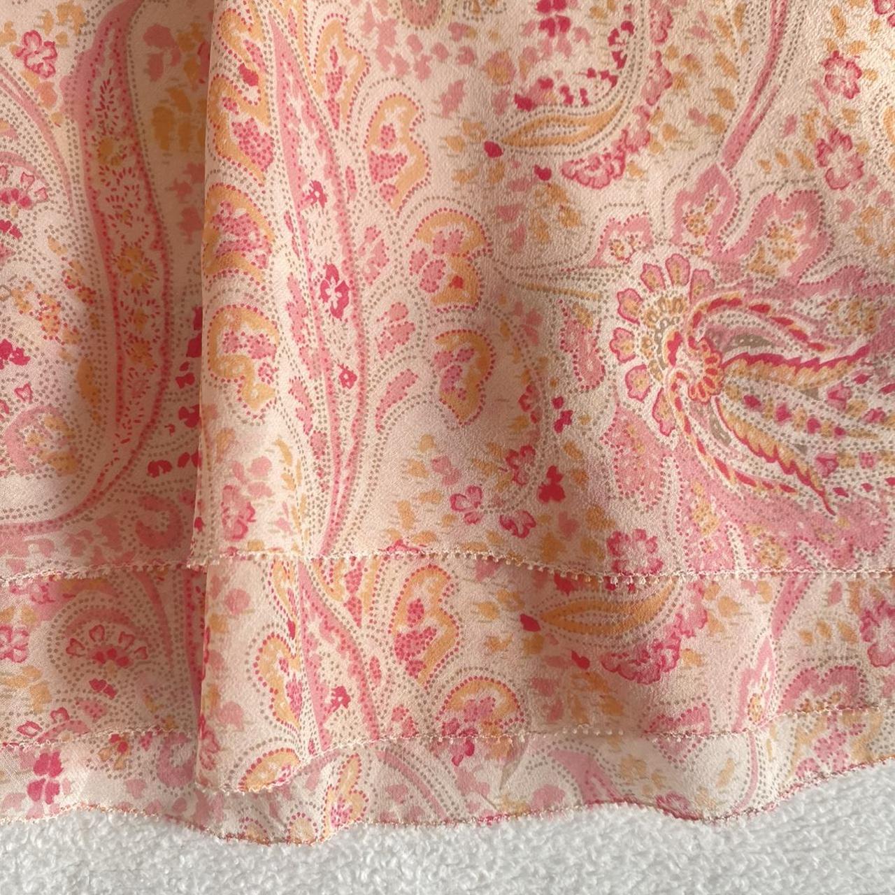 absolutely stunning vintage paisley Ann Taylor midi... - Depop