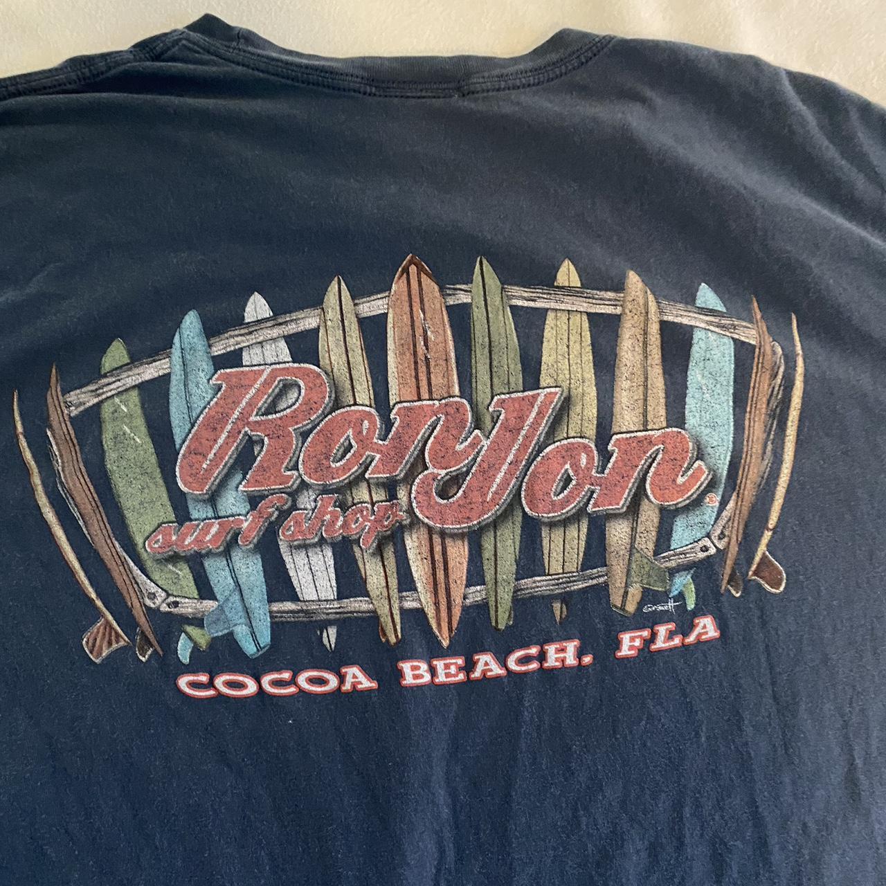 stunning ron Jon t shirt! used but in good... - Depop