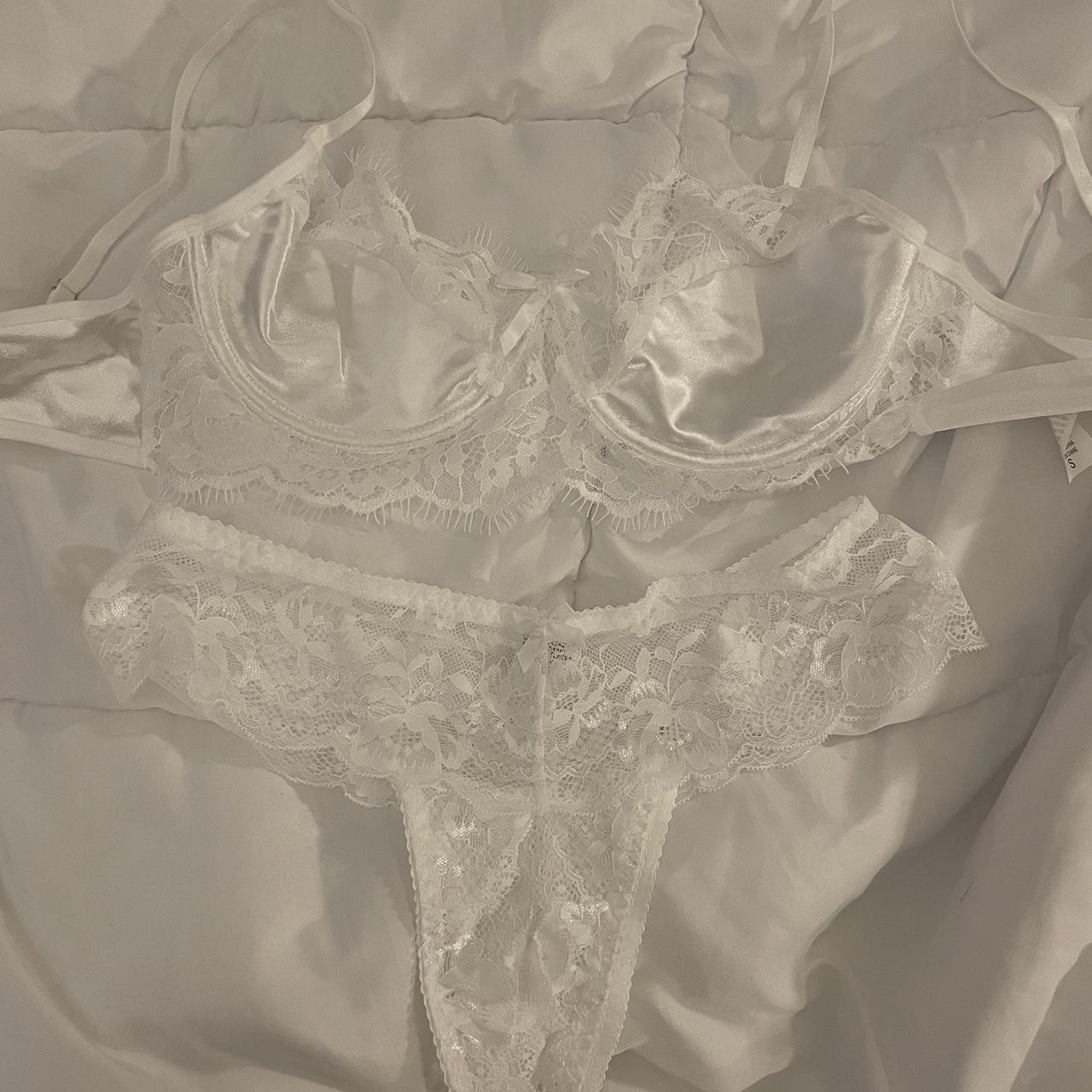 white rave outfit Selling for cheap cuz top was too... - Depop