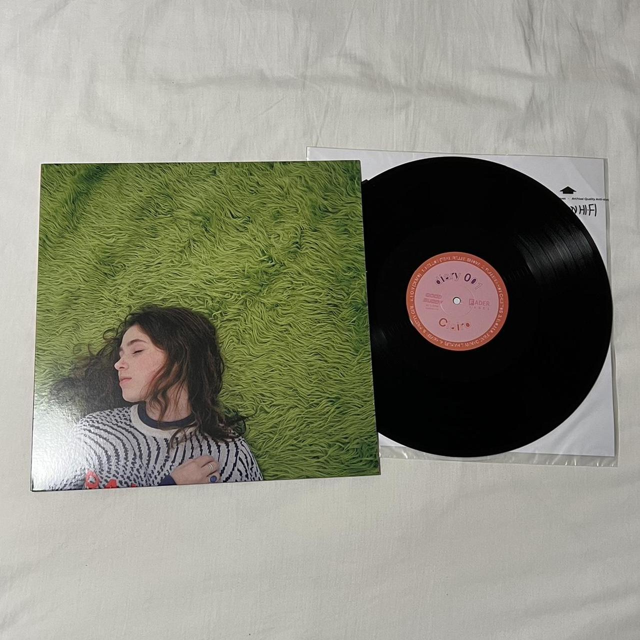 Clairo Diary 001 Black Vinyl Like new only spun... - Depop