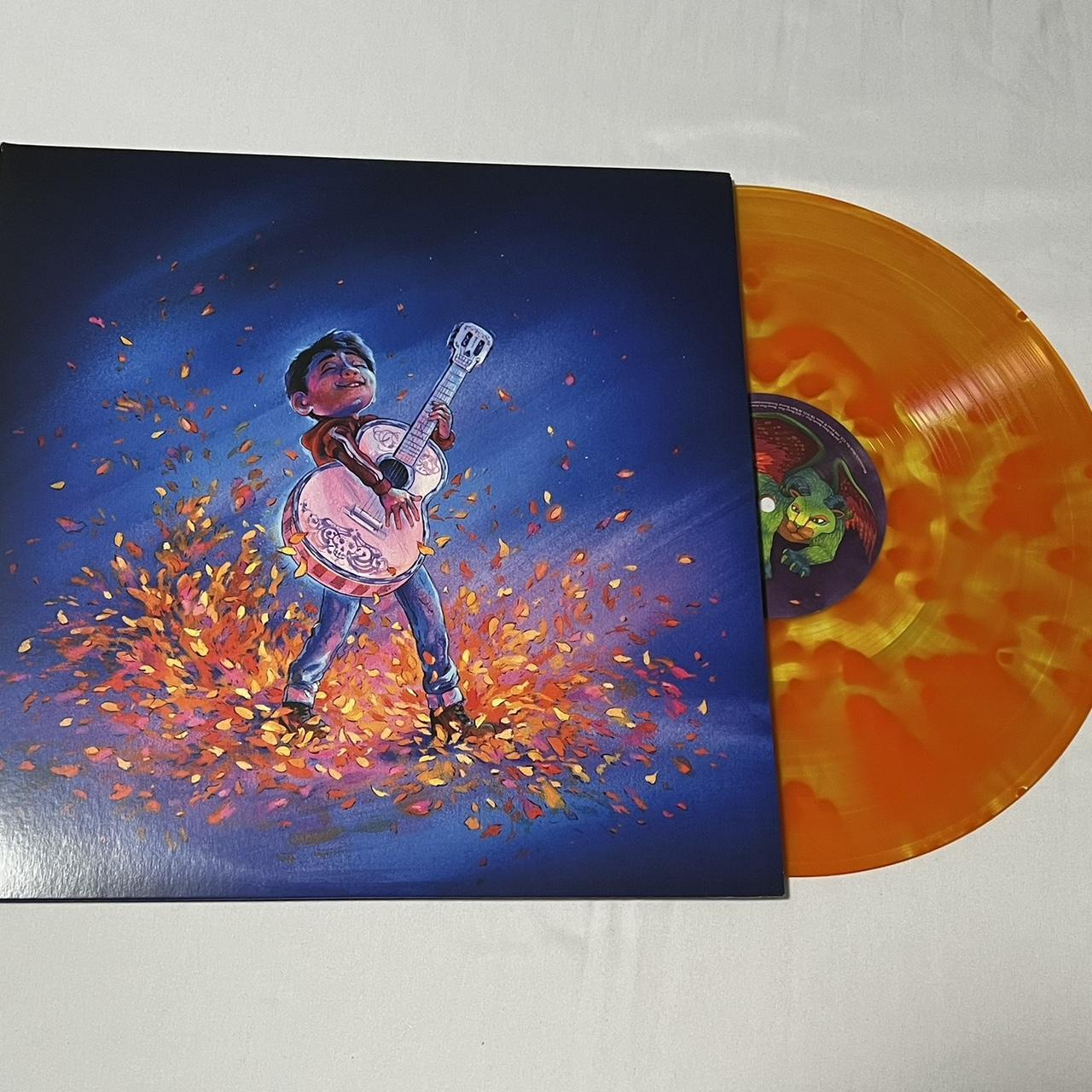 Coco Soundtrack Vinyl Mondo Exclusive Cloudy Orange... - Depop