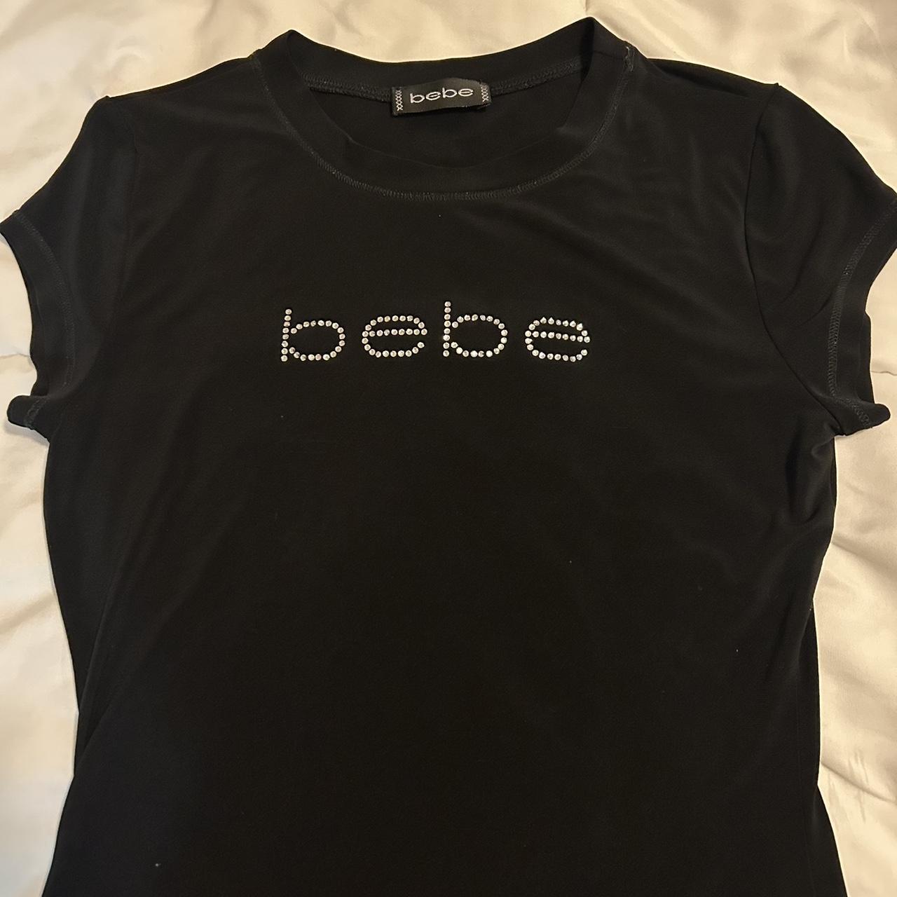 Xs-s Bebe t-shirt -super cute bling design -y2k,... - Depop