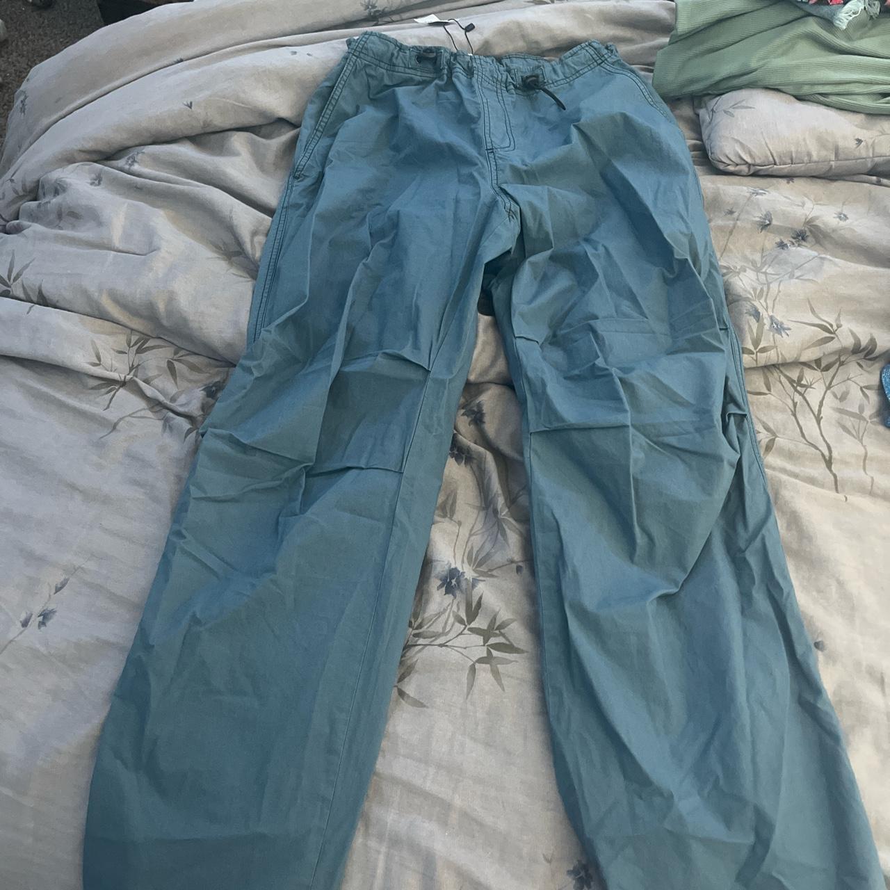 garage new with tags parachute pants never... - Depop