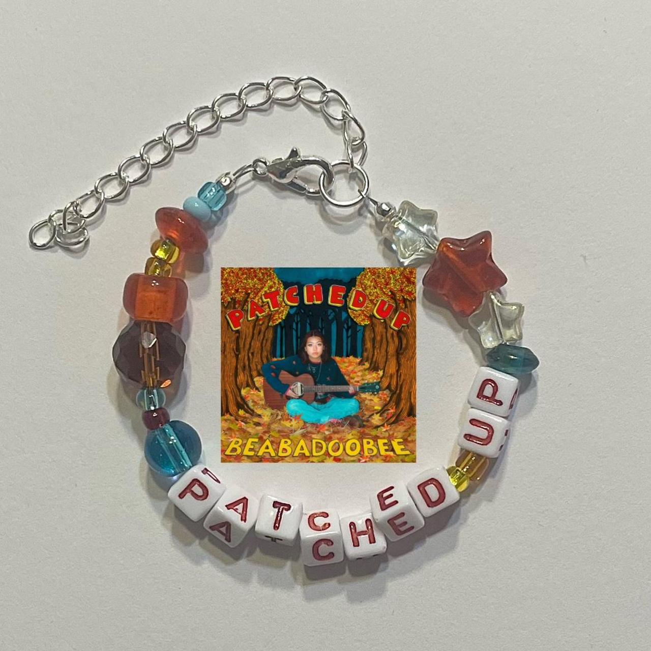 Handmade beaded Patched Up Beabadoobee album... - Depop
