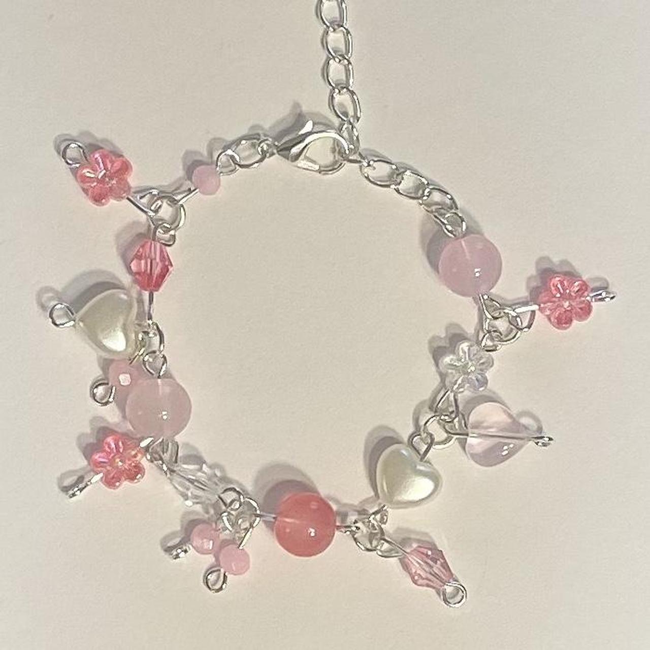 Handmade charm/clutter bracelet!! #beaded #handmade... - Depop