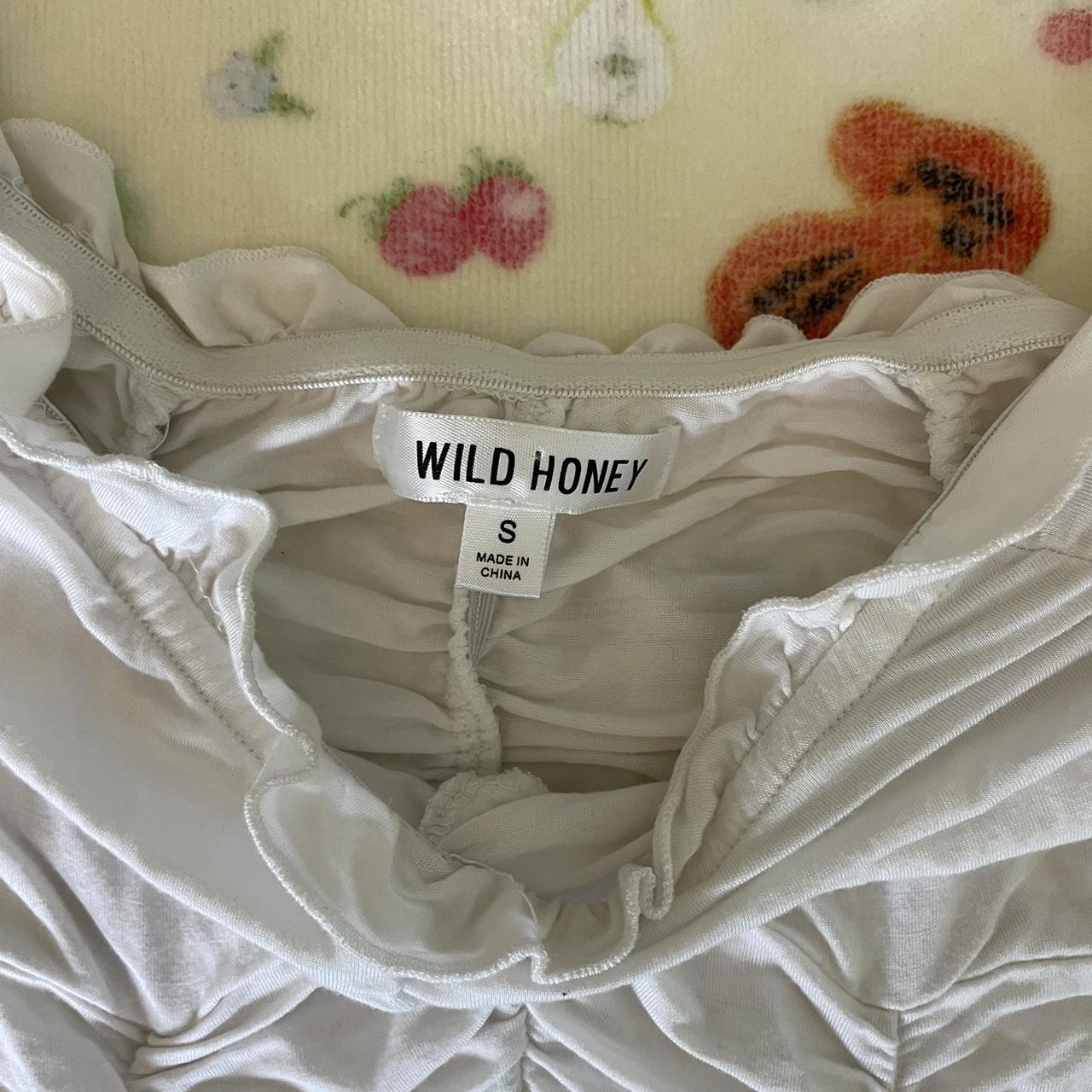 Darling white ruched bodysuit!! So elegant and makes... - Depop