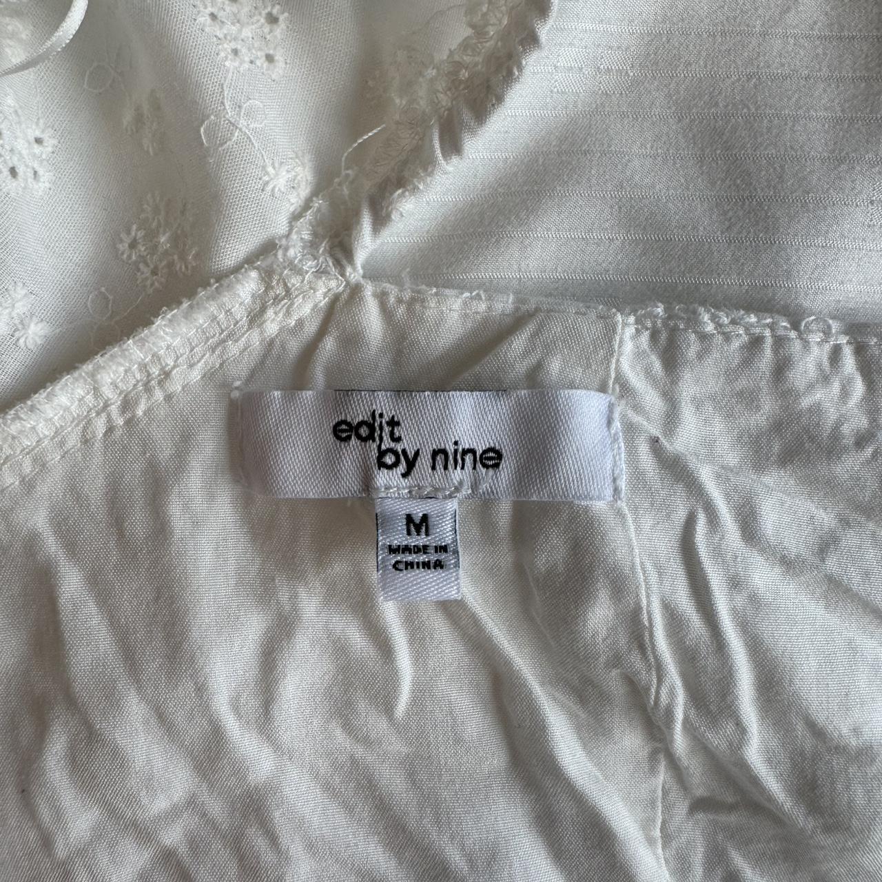 White lace babydoll top #cottagecore | Depop