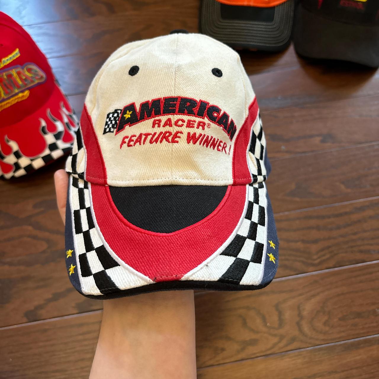 Vintage Retro NASCAR Racing Caps Hats. Price is for... - Depop