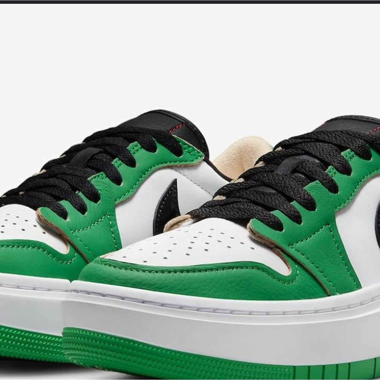 🍀green elevate air jordan 1s originally purchased... - Depop