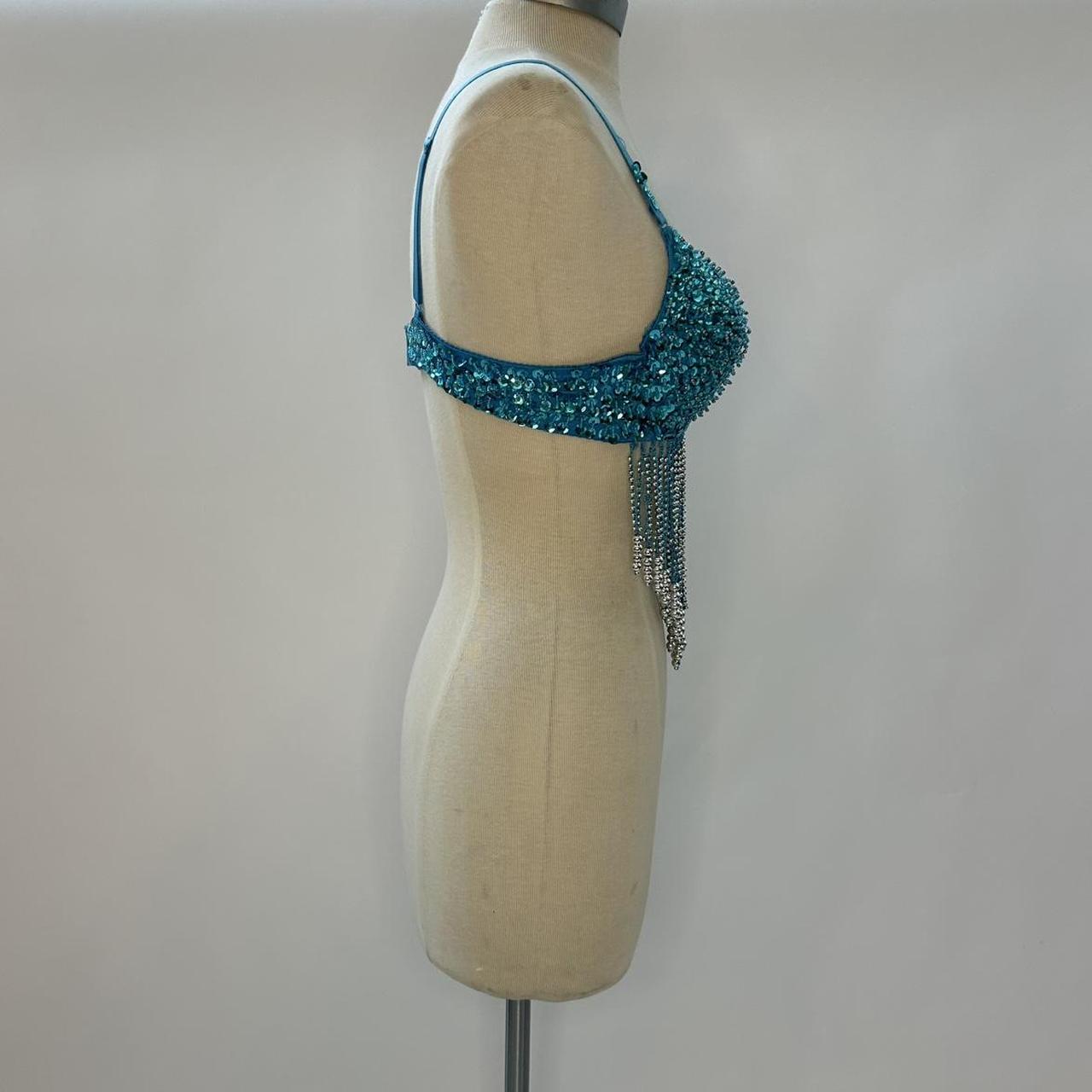 Princess jasmine sparkly bra - size 36C with... - Depop