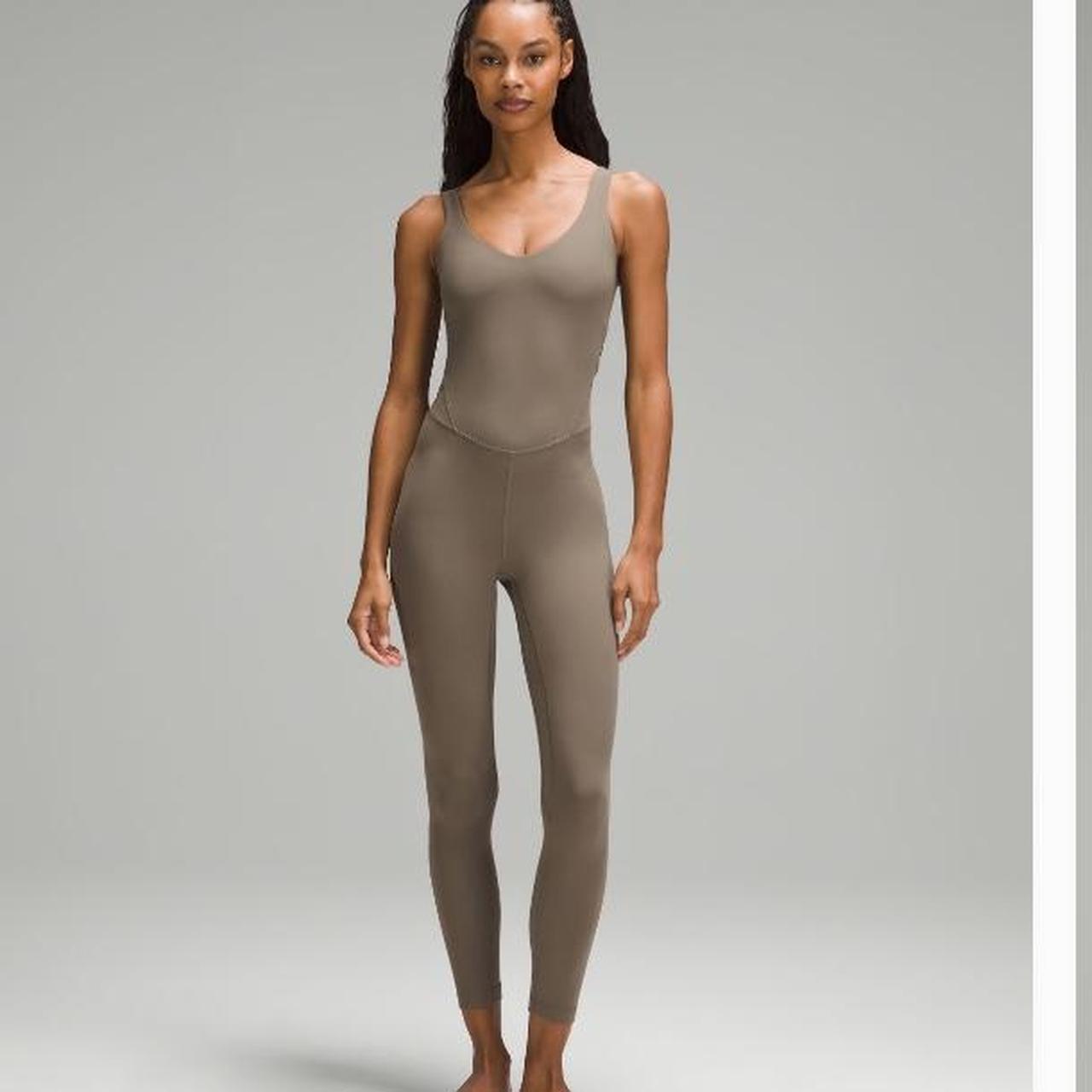 Lululemon align bodysuit 25” Nomad Size 8... - Depop