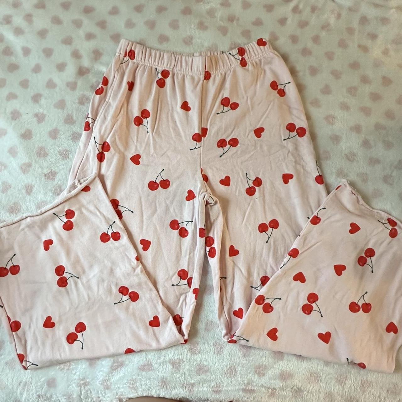 Grayson Threads Wide Leg Lounge Pants (Pink/... - Depop