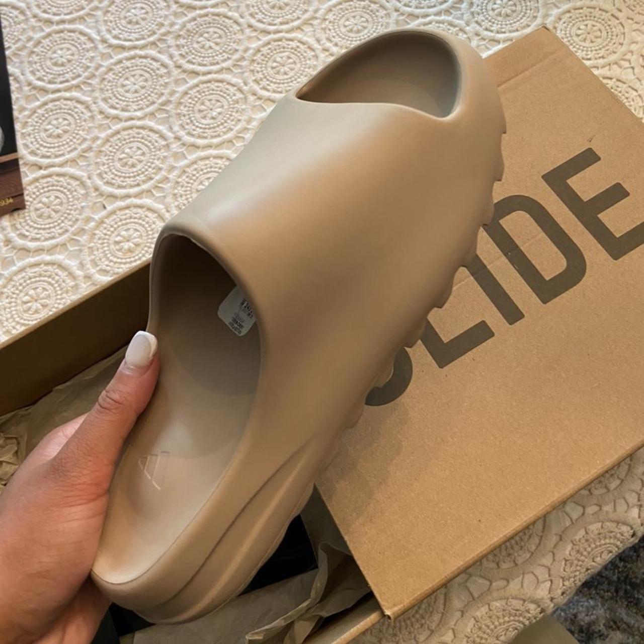 Pure Yeezy slides (first release) Never worn in... - Depop