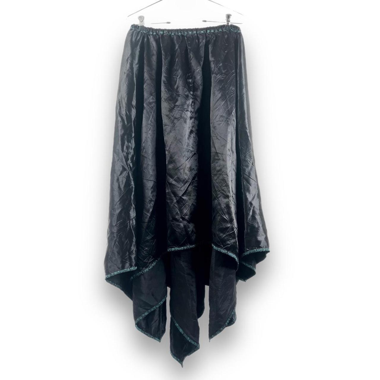 Handmade whimseygoth fairy witch skirt Elastic... - Depop