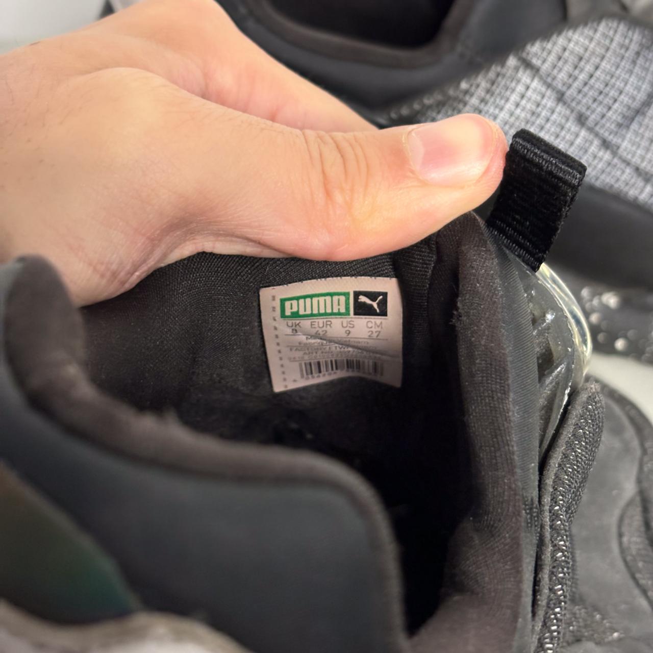 PUMA Pump Sneakers in Black Size EUR 42 (McQ by... - Depop