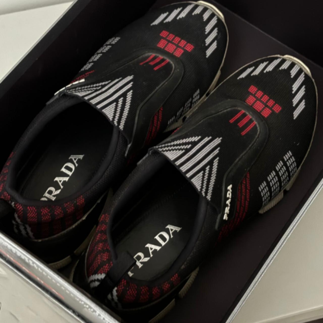 Prada Low Top Sneaker Slip On Trainers Size EUR 41 - Depop