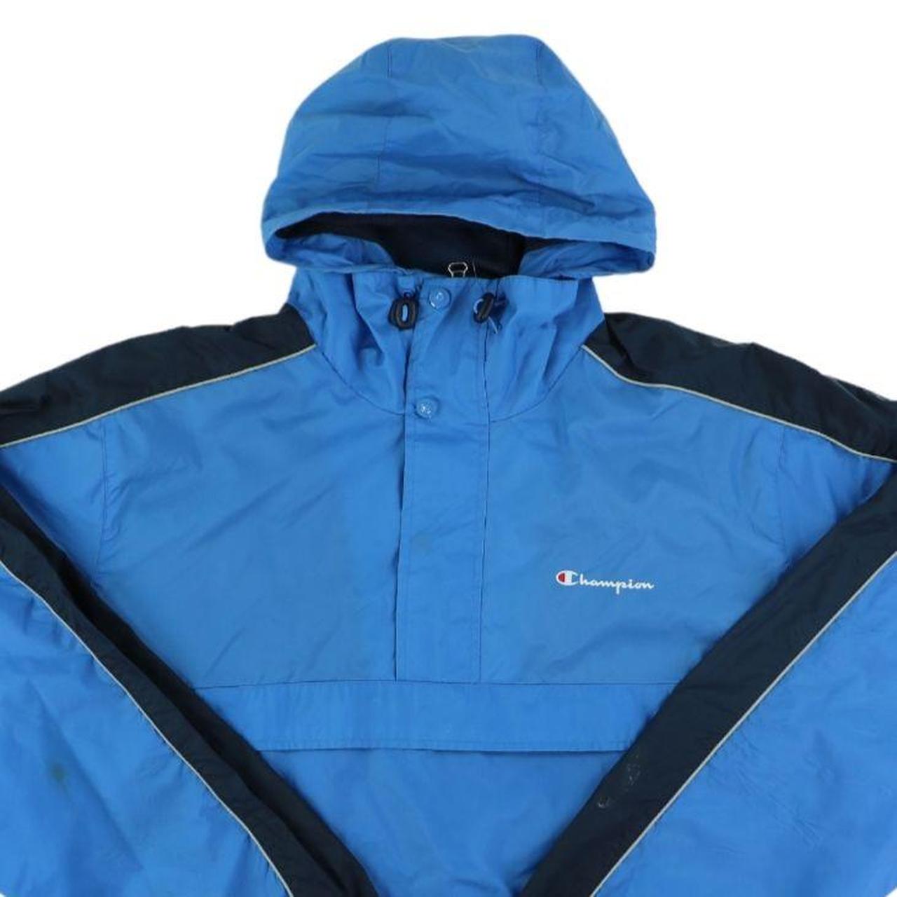 Champion Jacket Champion Coat Vintage 90s Track... - Depop