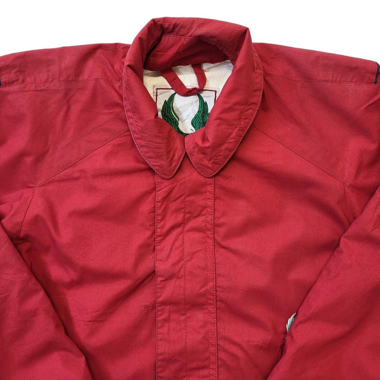 Belstaff Jacket Belstaff Red Lightweight Vintage... | Depop