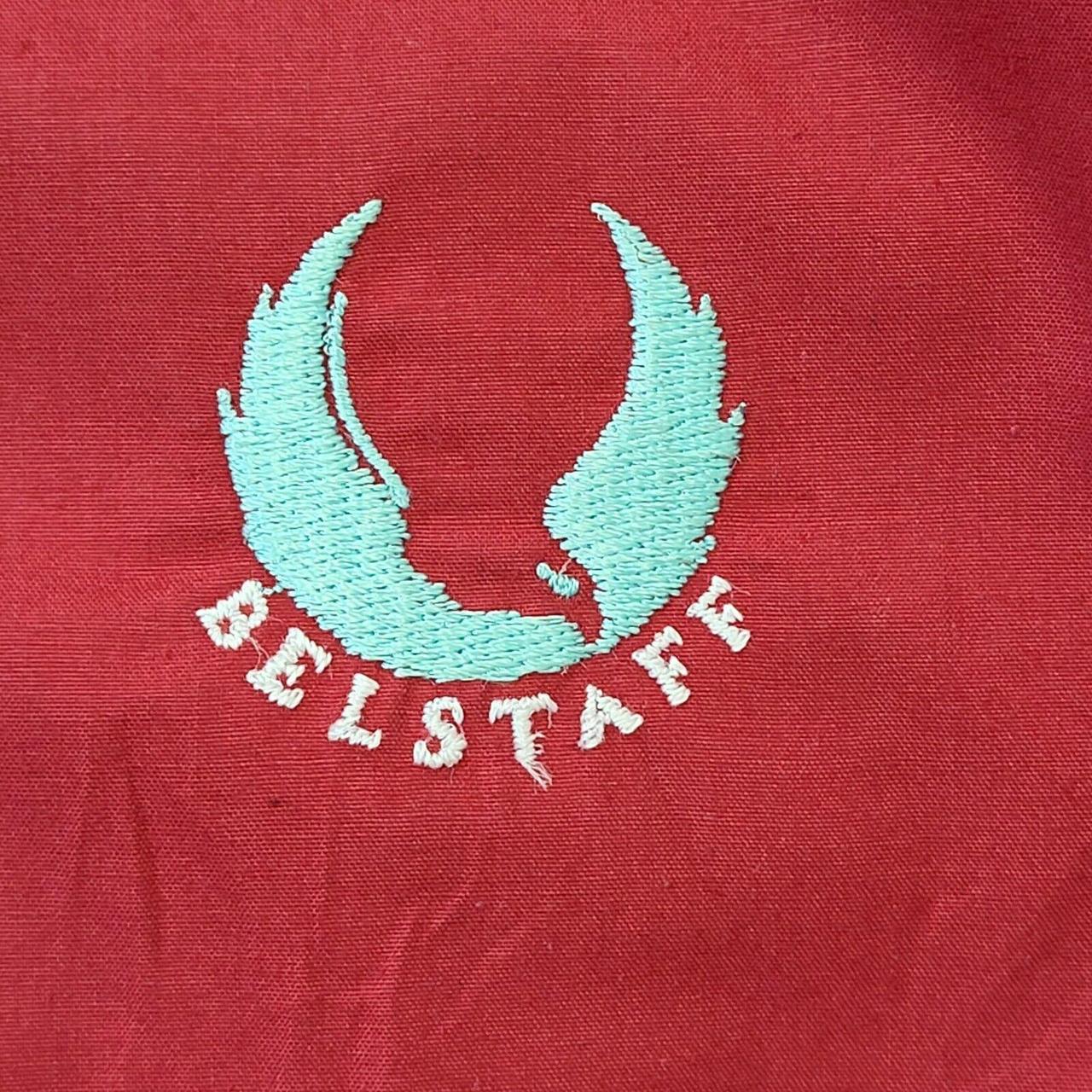 Belstaff Jacket Belstaff Red Lightweight Vintage... | Depop