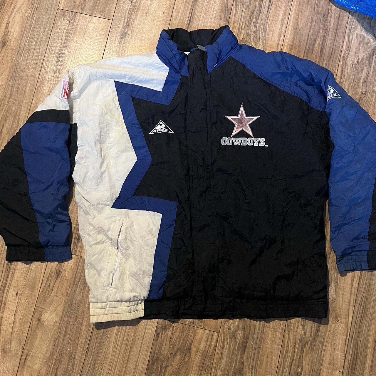 Vintage Dallas Cowboys Pro Line Apex One Jacket NFL... - Depop