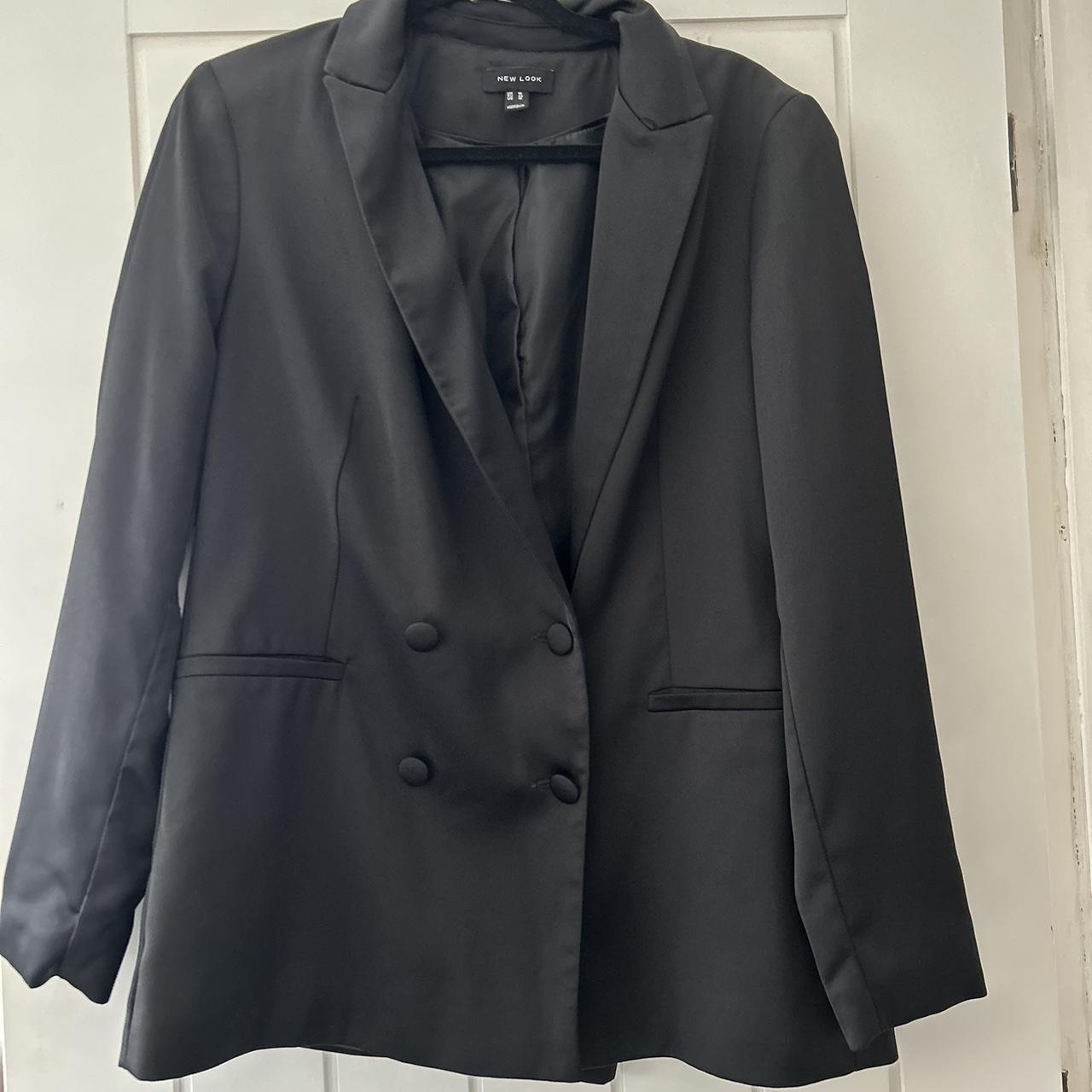 New Look Women's Black Tailored-jackets | Depop