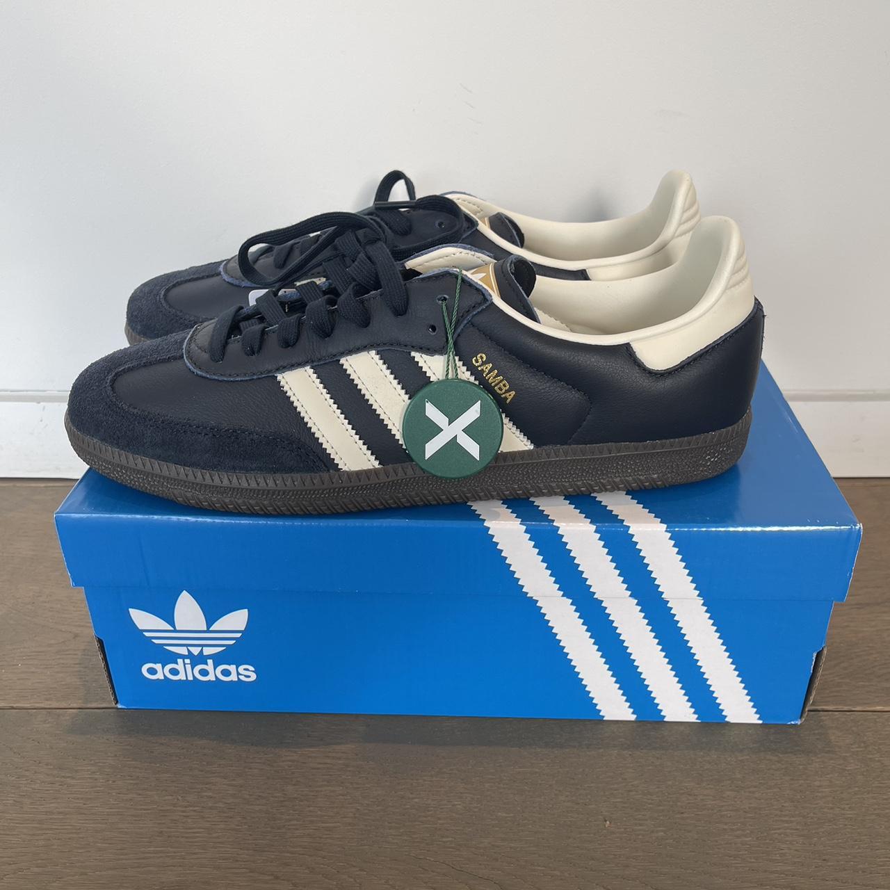 Addidas Samba OG Night Navy Gum Brand new with tags - Depop