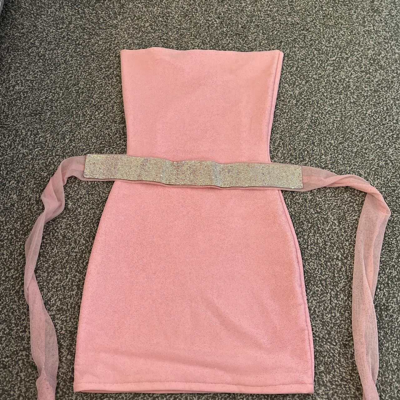 SERAPHINA COLLECTION PINK SPARKLY DRESS PERFECT FOR... - Depop