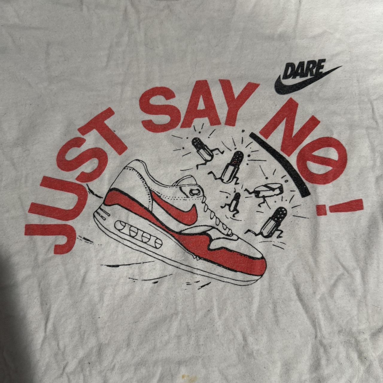 Dare Nike rip tshirt size XXL - has some cat claw... - Depop